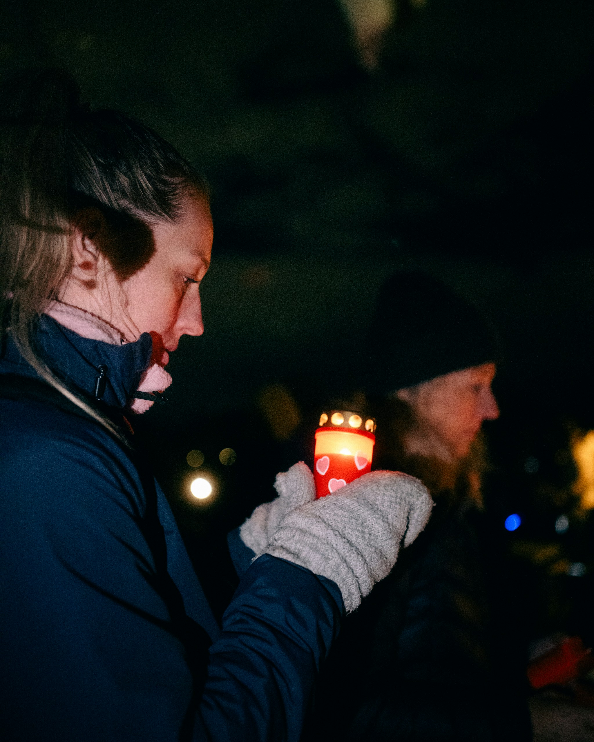 Lighting candles at Skogskyrkogården in remembrance of loved ones. 🕊️ Instagram: @withdanial