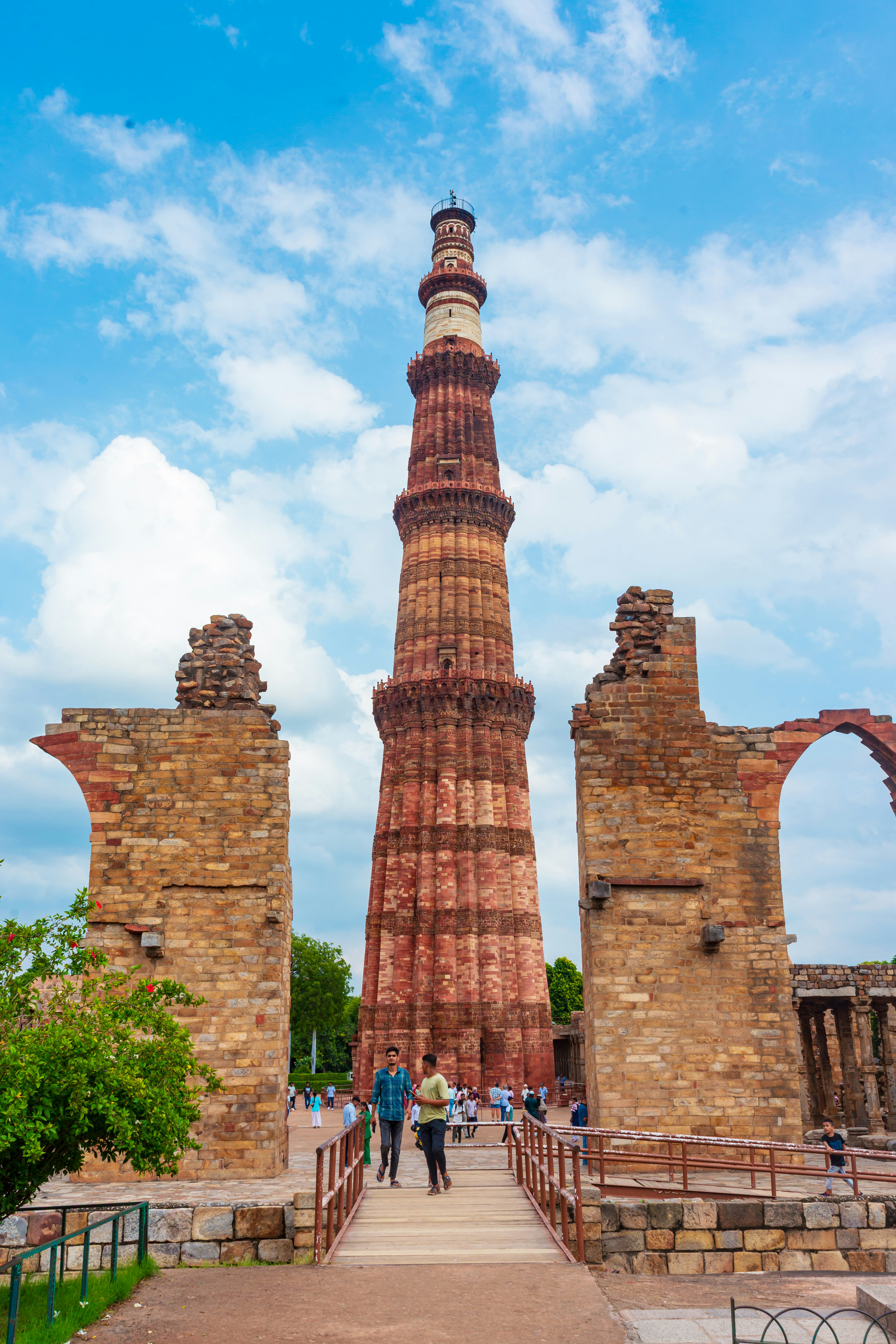 Qutub Minar: Brick Spiral Piercing the Delhi Sky