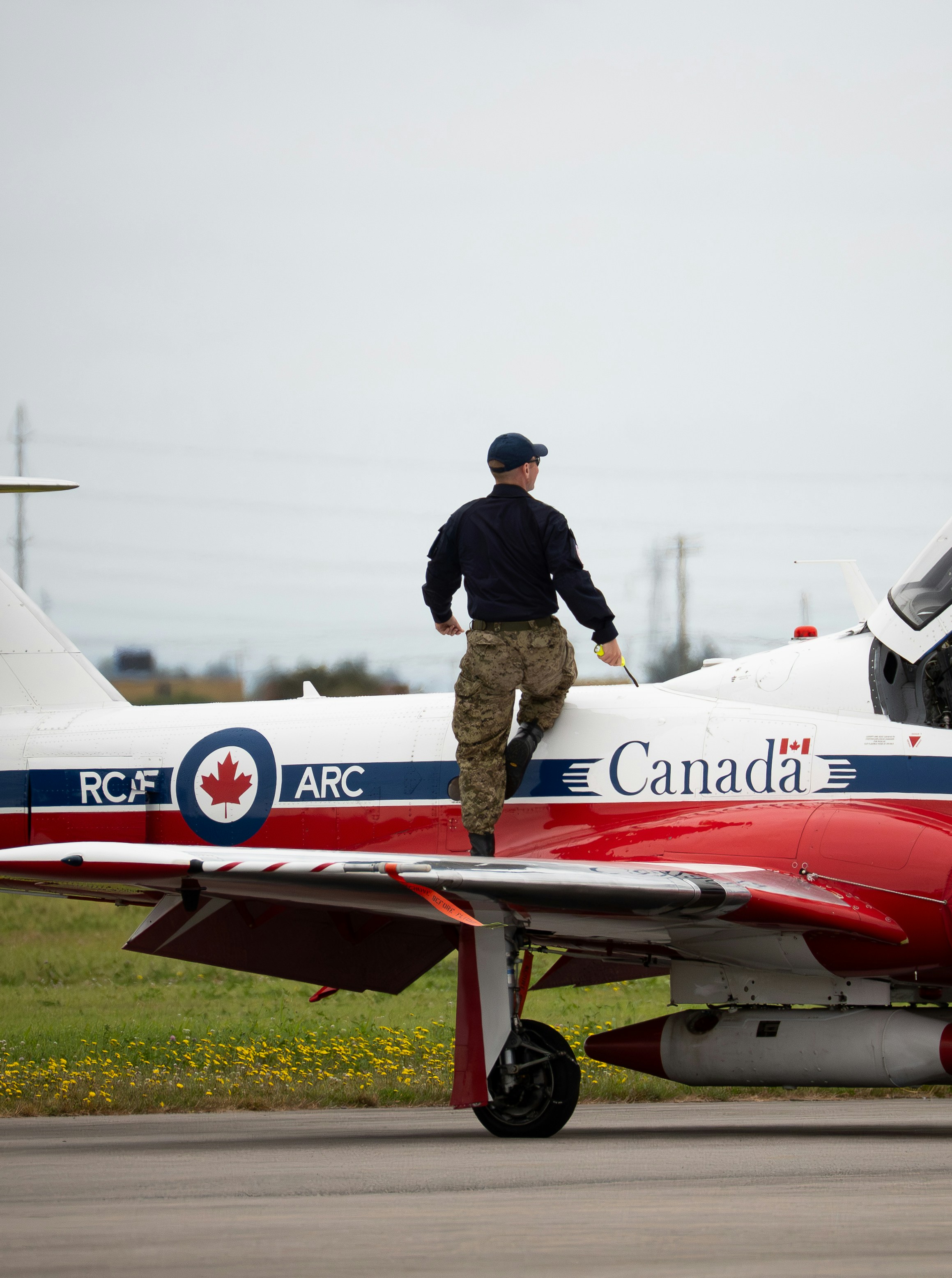 Balancing on the Maple-Red Jet: A Service Member on an RCAF Trainer