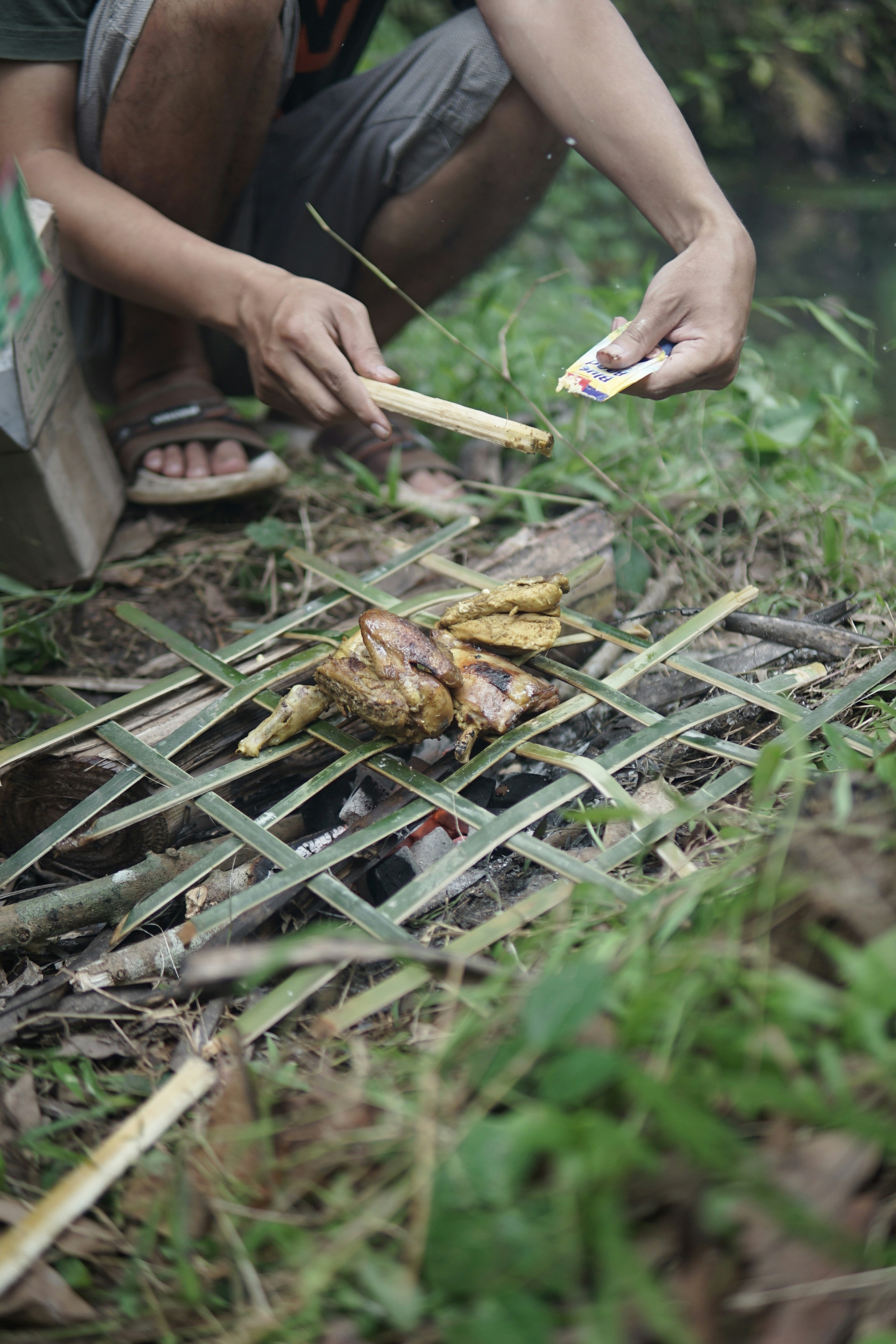 food in Bamboo