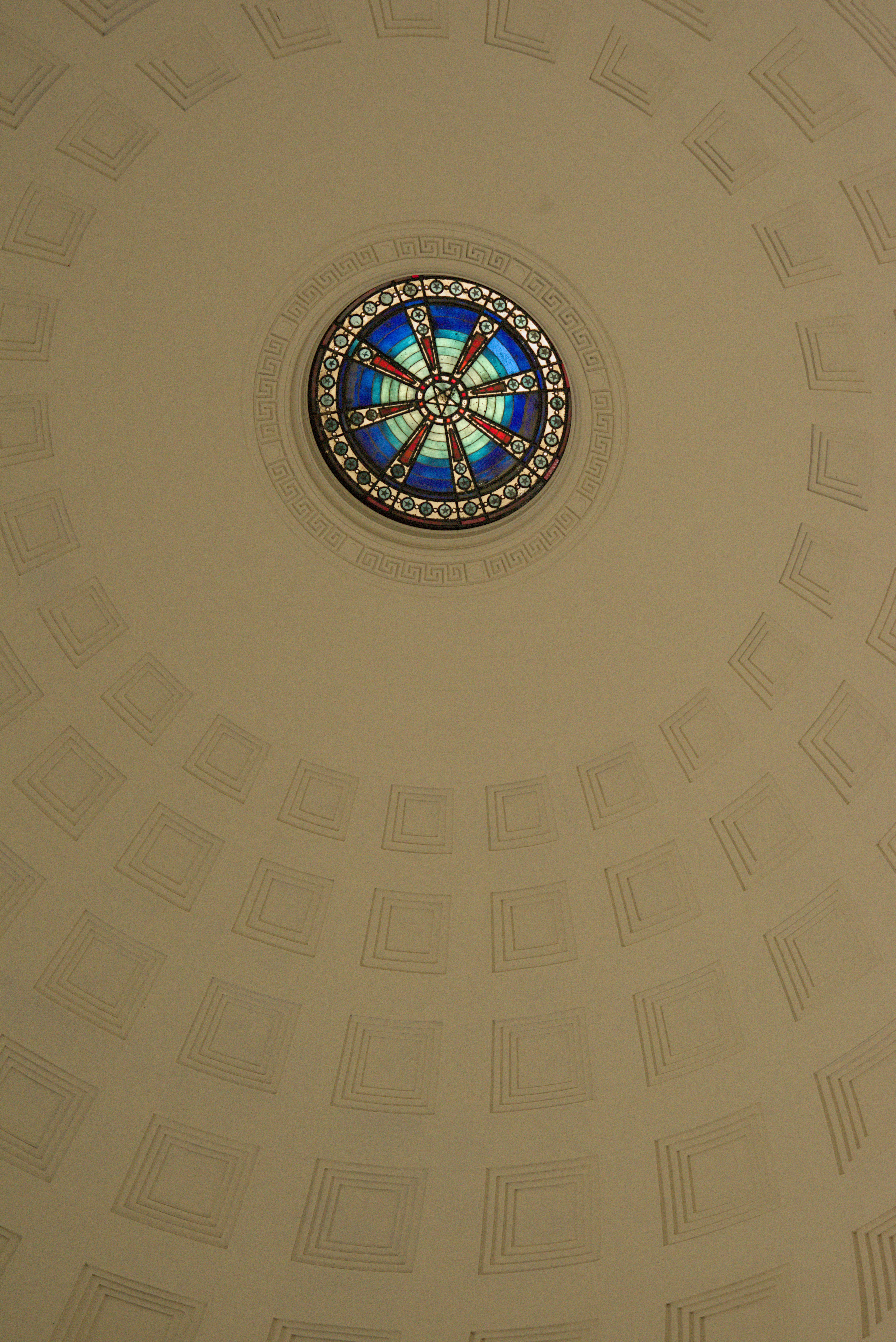 Concentric Lantern: Circular Skylight in a Domed Ceiling
