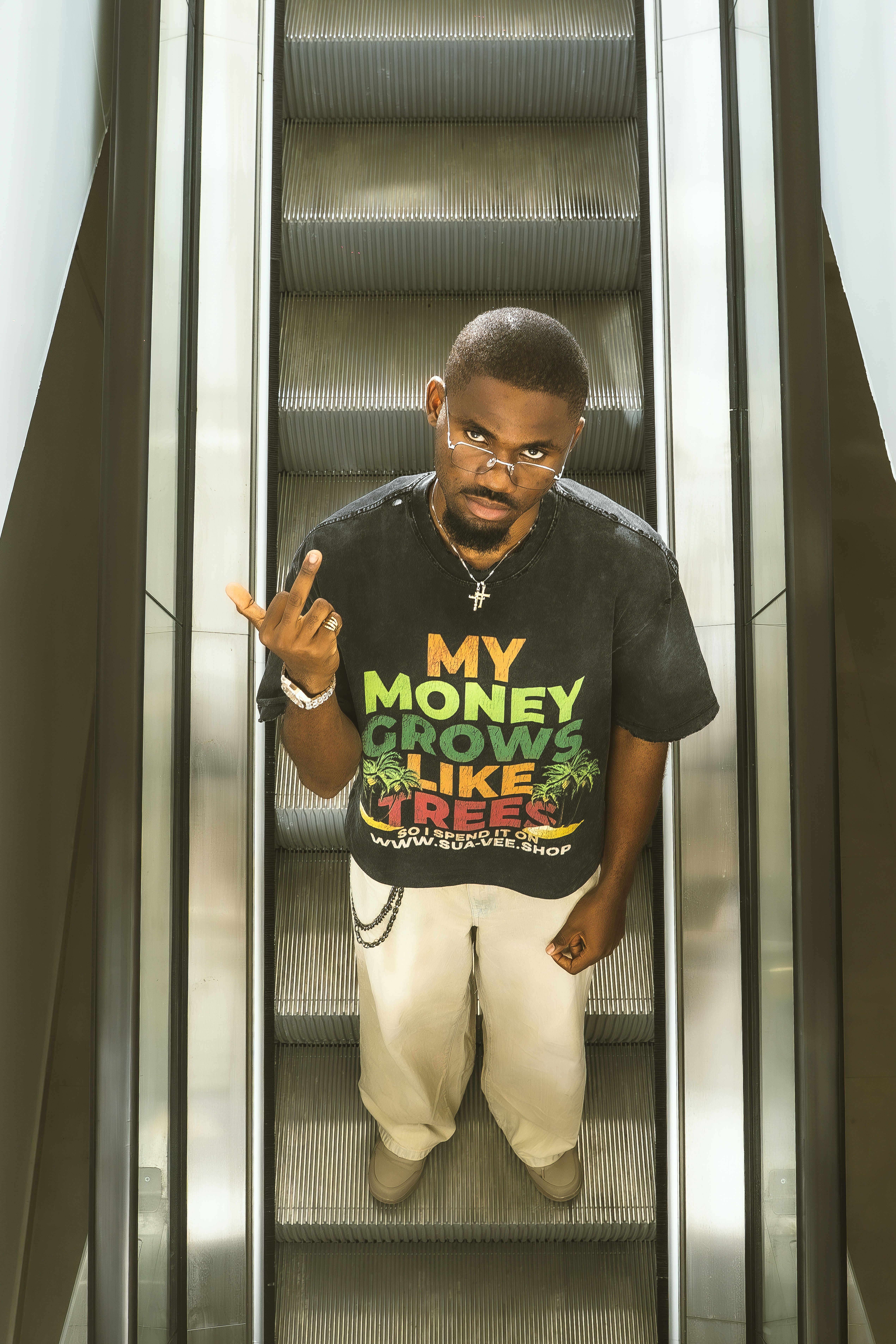 Money Trees on the Move: A Portrait From the Escalator