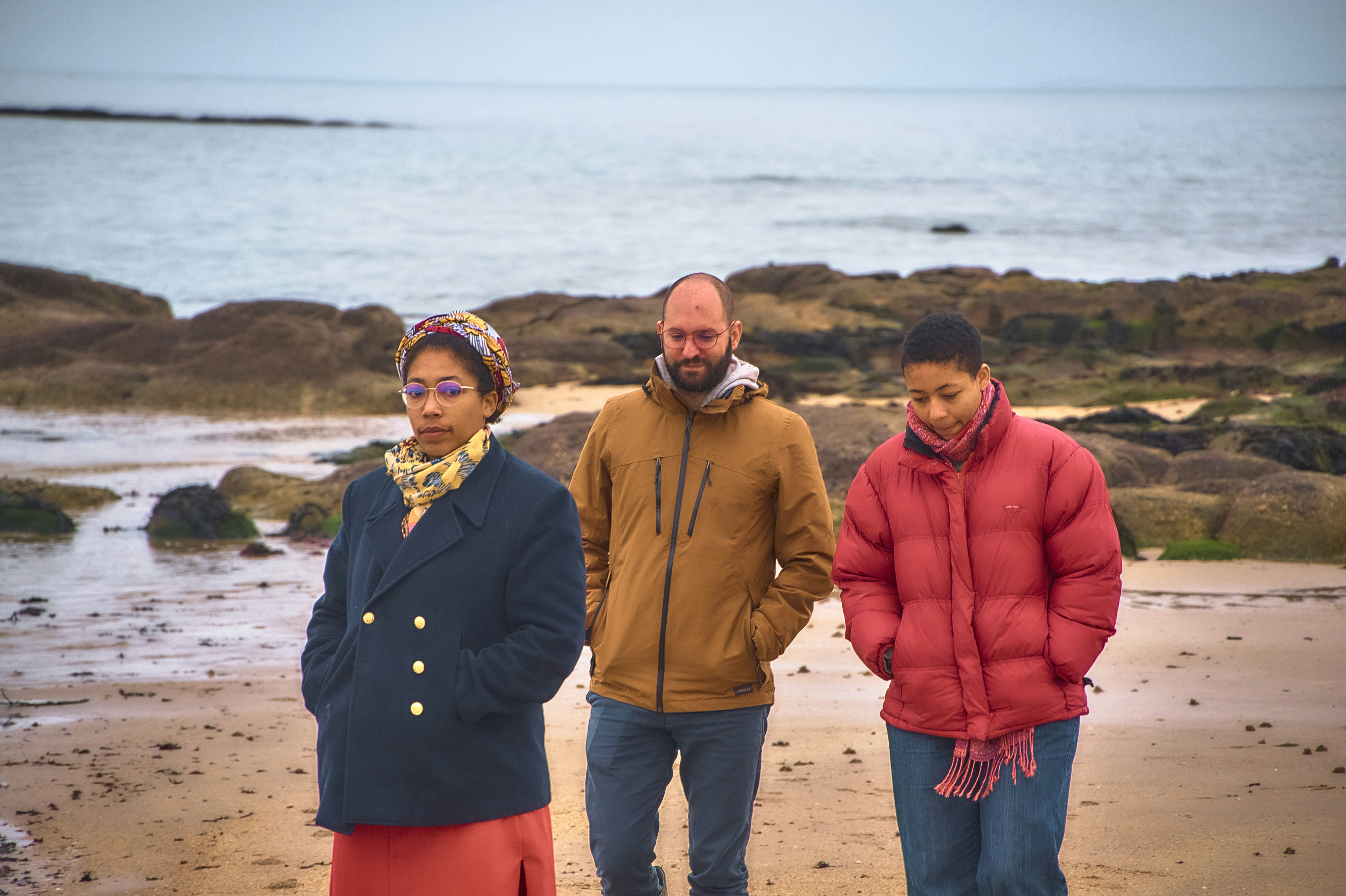 Coastline Trio in Quiet Tide