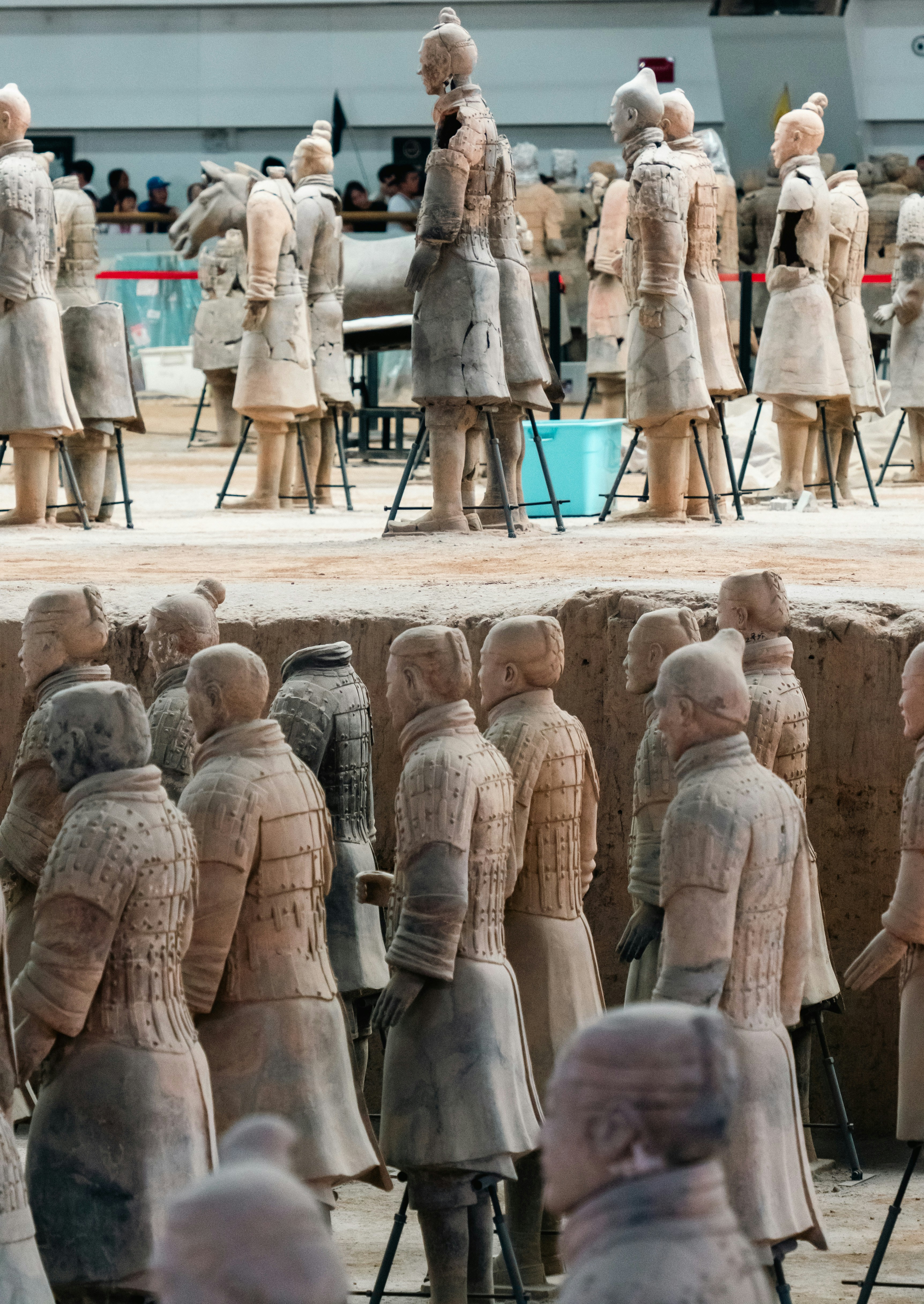Qin's Quiet Legion: Terracotta Warriors Reassembled in a Modern Hall