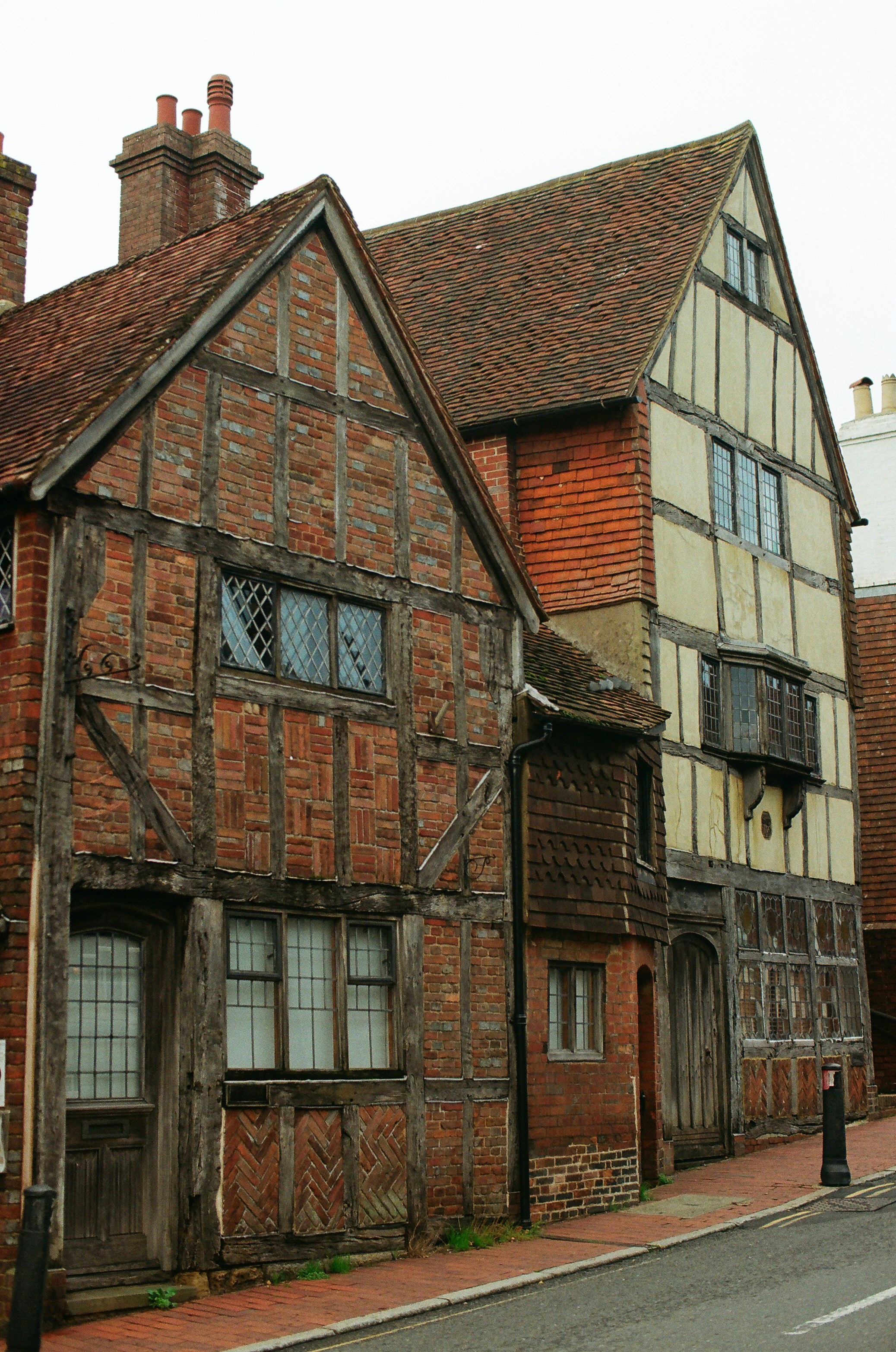 Old timber-framed houses on a cobblestone street. photo – Free Tourism ...