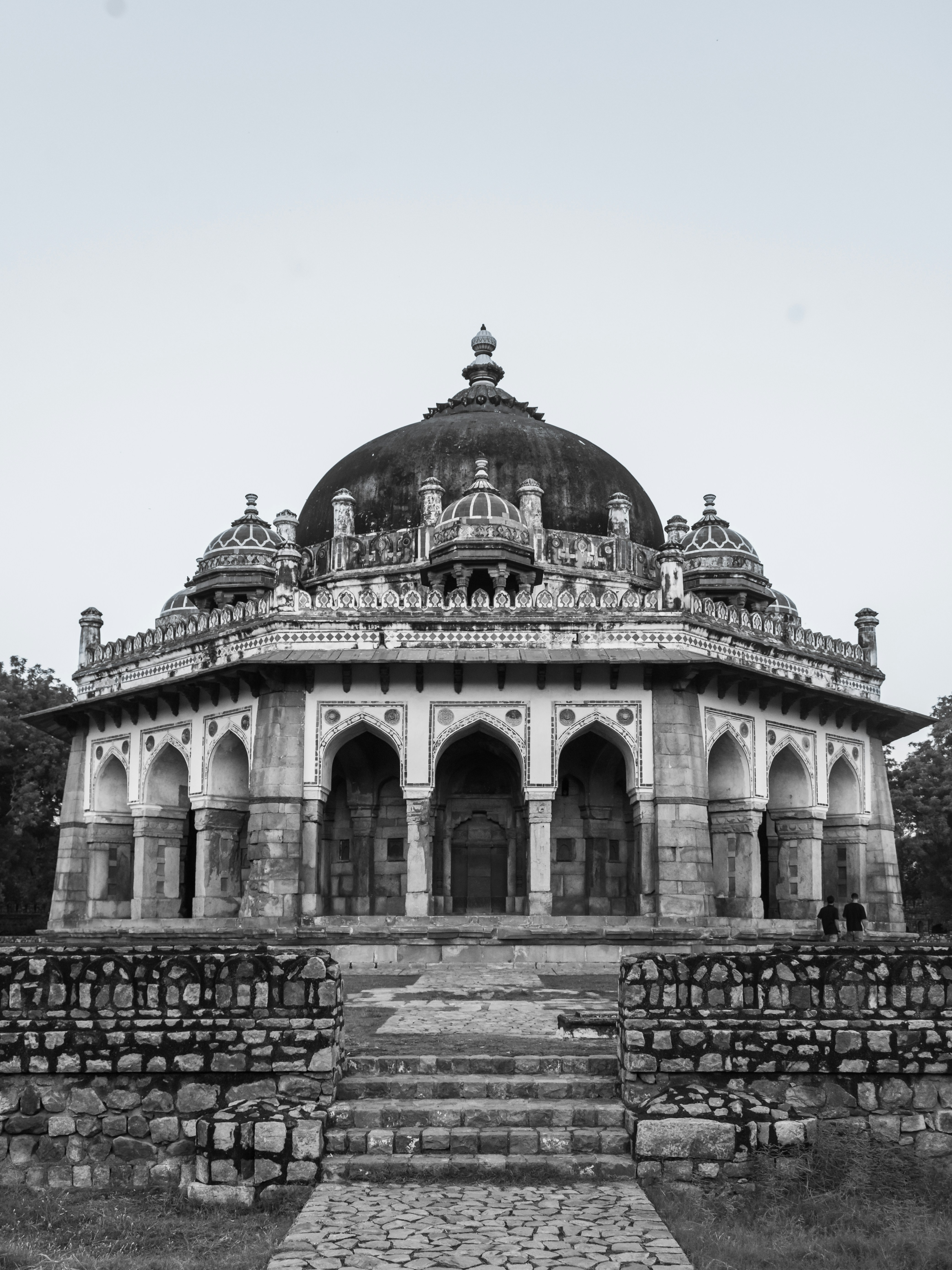 An ancient octagonal tomb with a large dome. photo – Free Architecture ...
