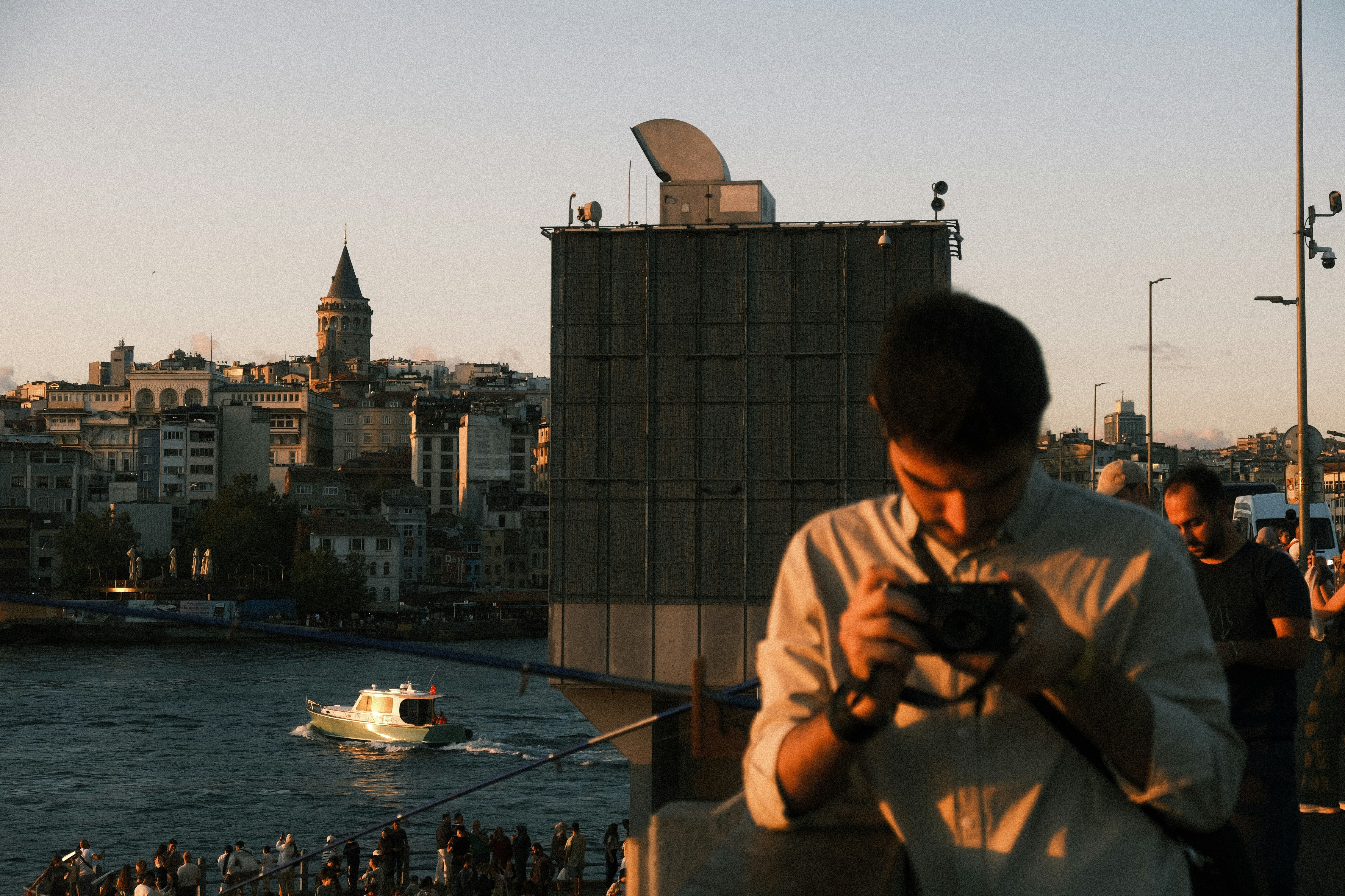 On the Waterfront Lens: A Photographer in Istanbul with the Galata Tower Backdrop