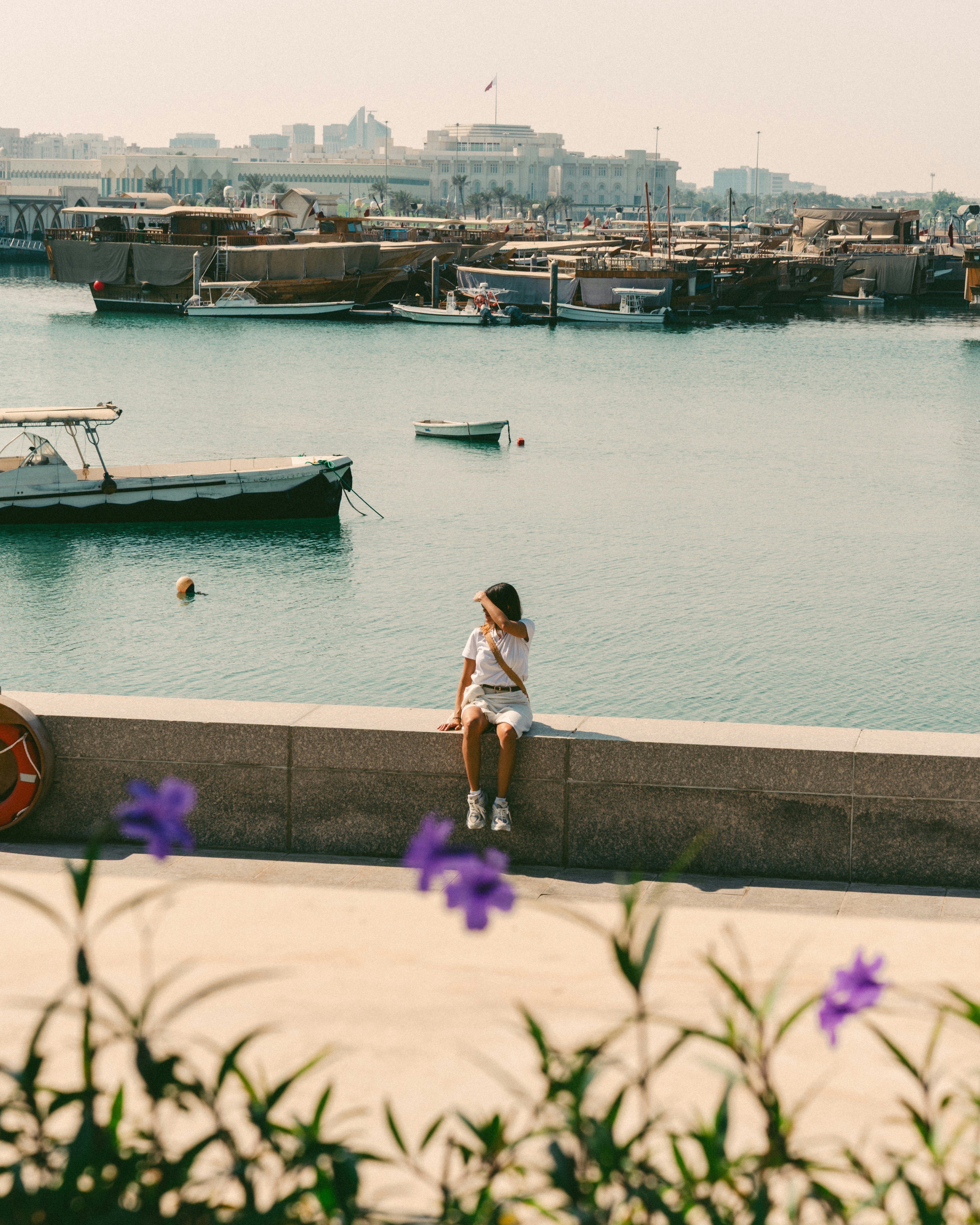 A quiet moment by the water