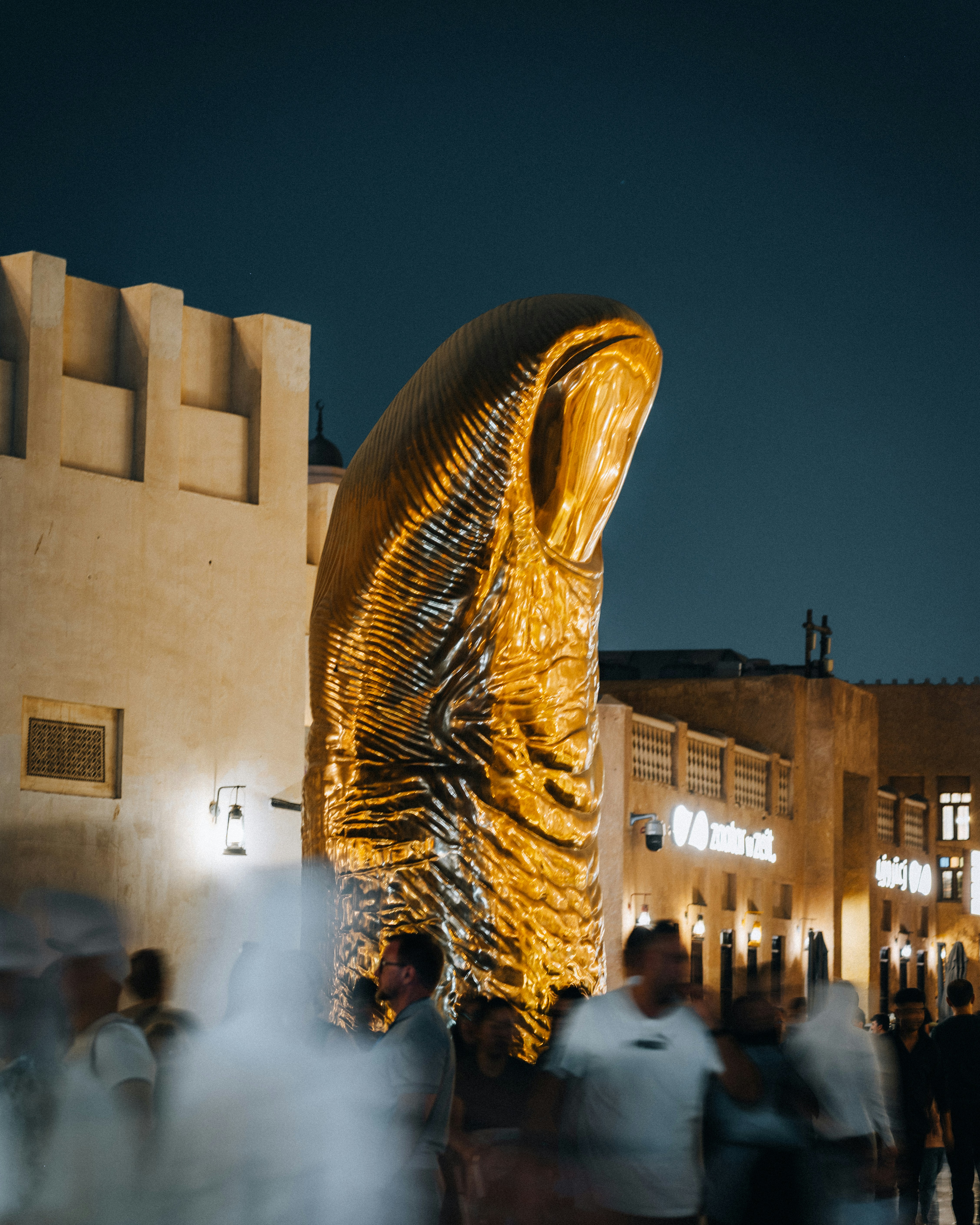 Gilded Guardian of the Night Market