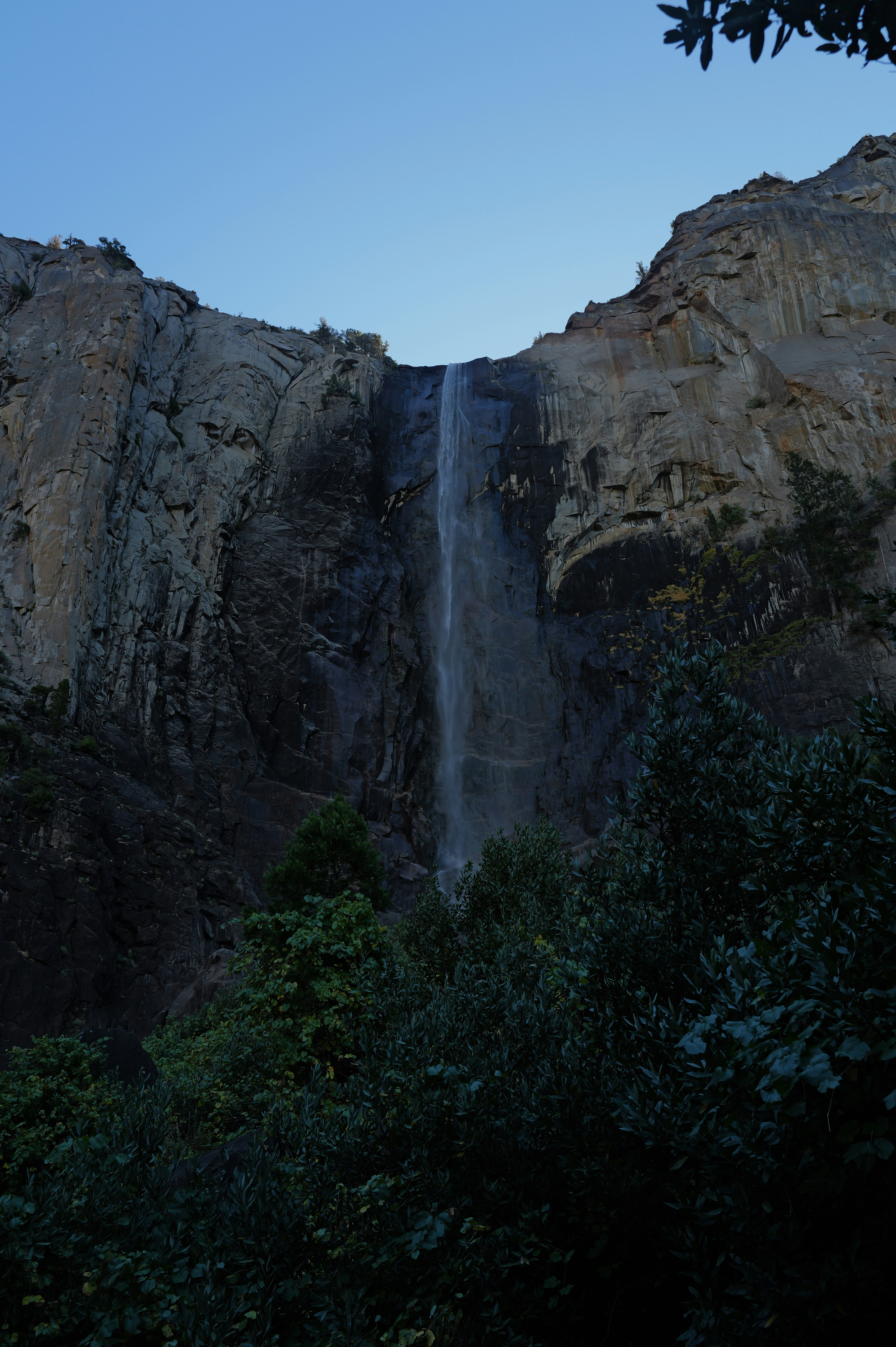 Granite Gorge Cascade: A Narrow Veil Between Sky and Cliff