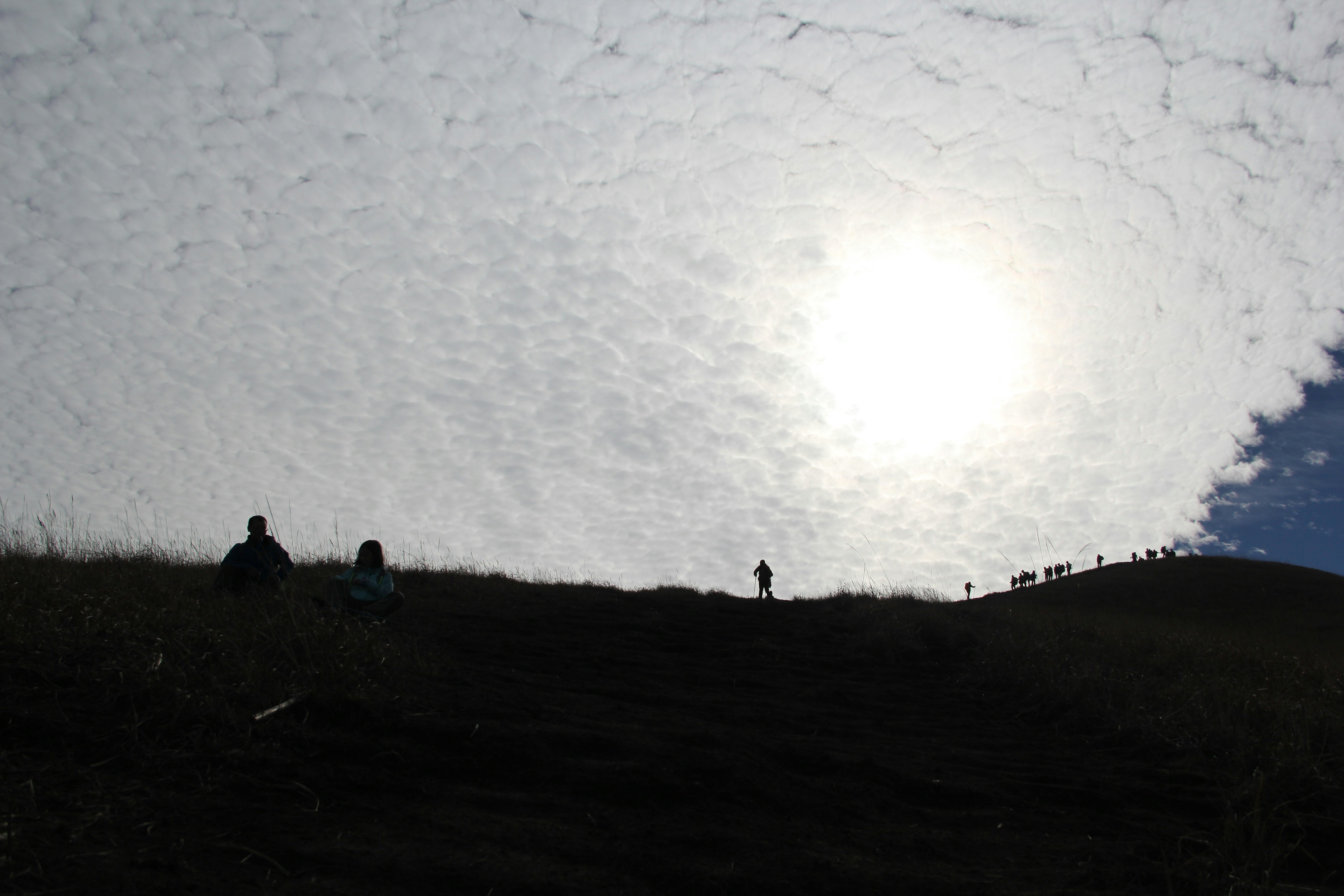 Photographed on January 1, 2017.A night trip to the alpine meadow of Wugong Mountain with a good friend