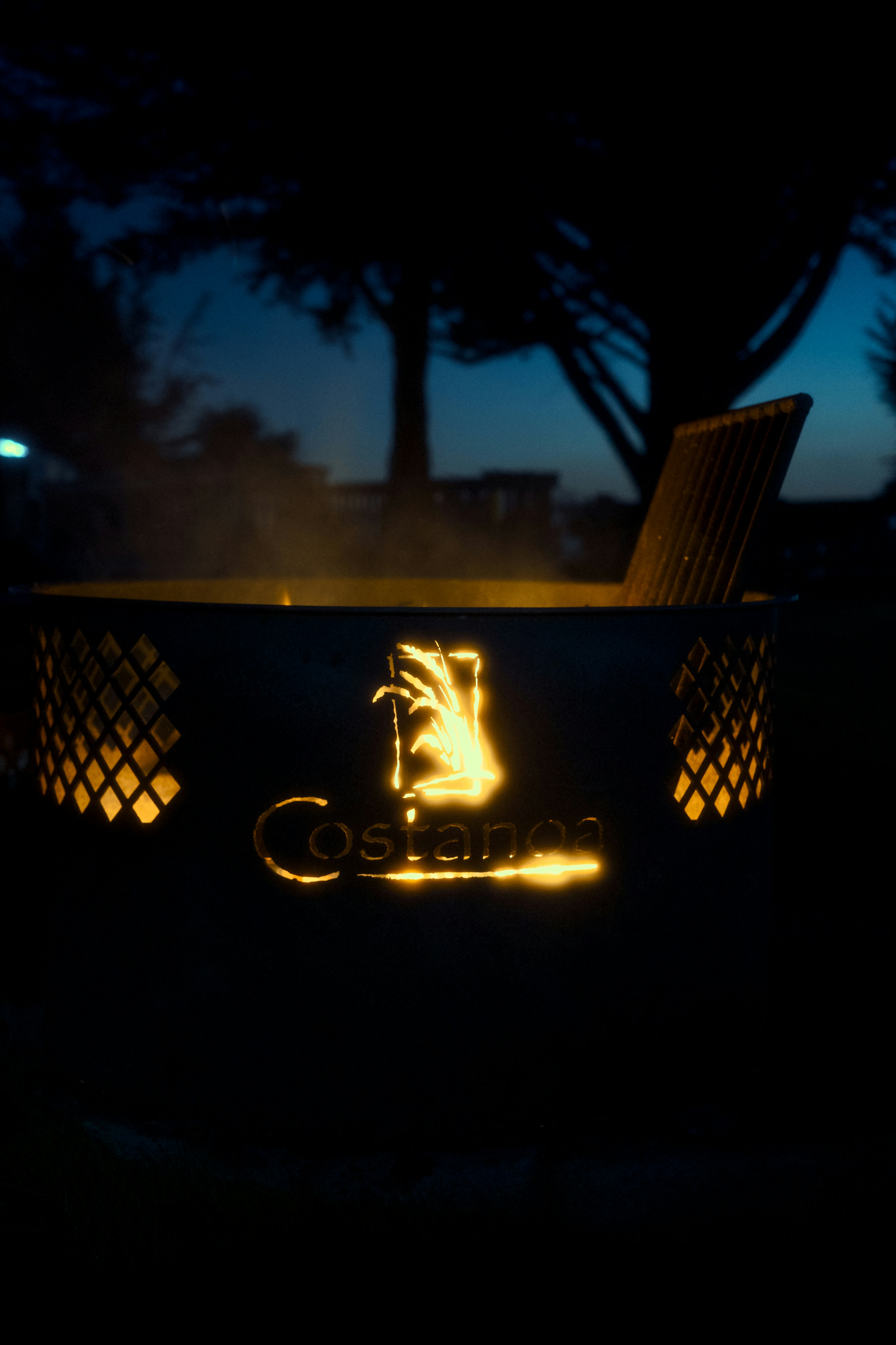 Ember Emblem at Dusk: The Costanza Fire Pit