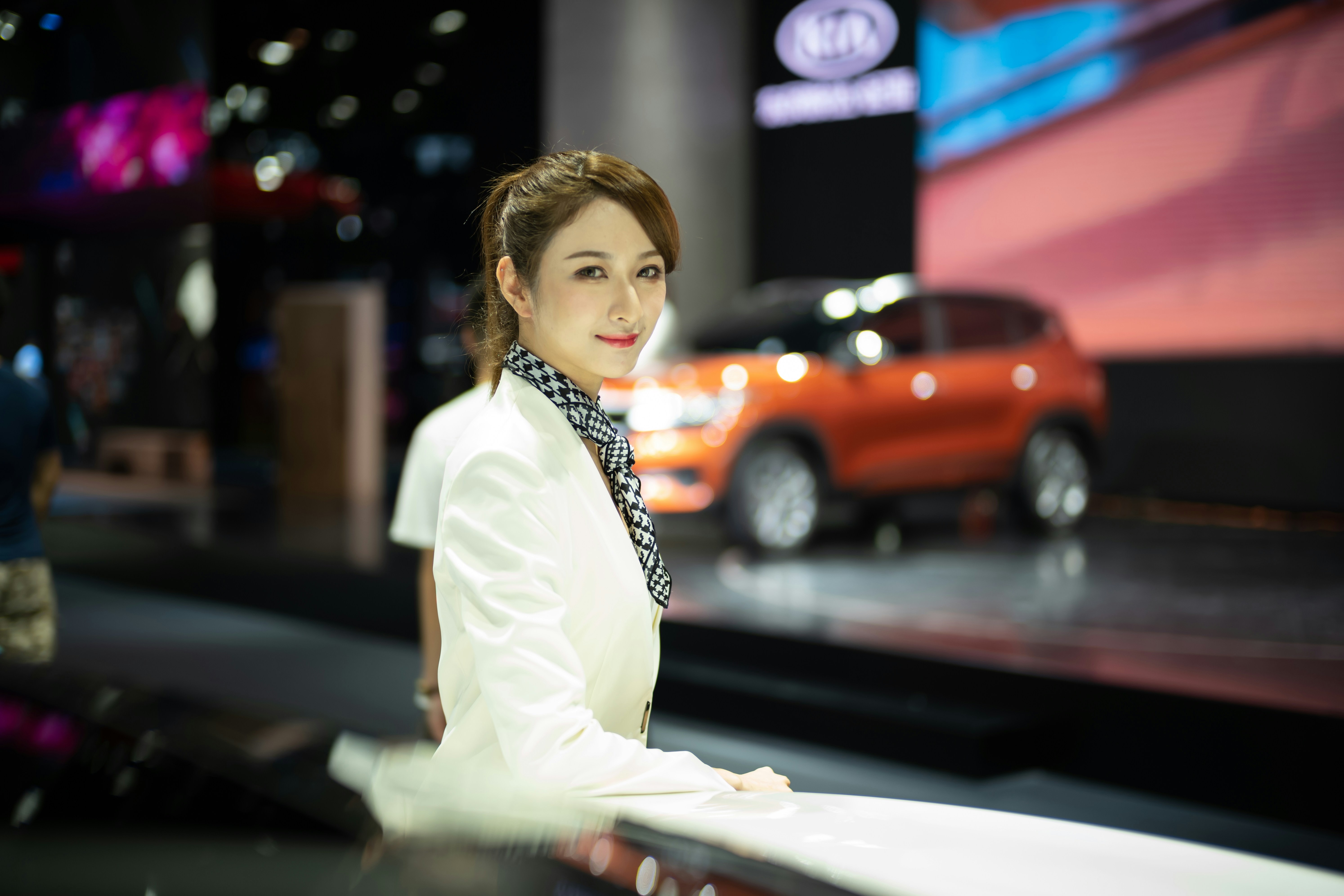 Quiet Confidence at a Car Show