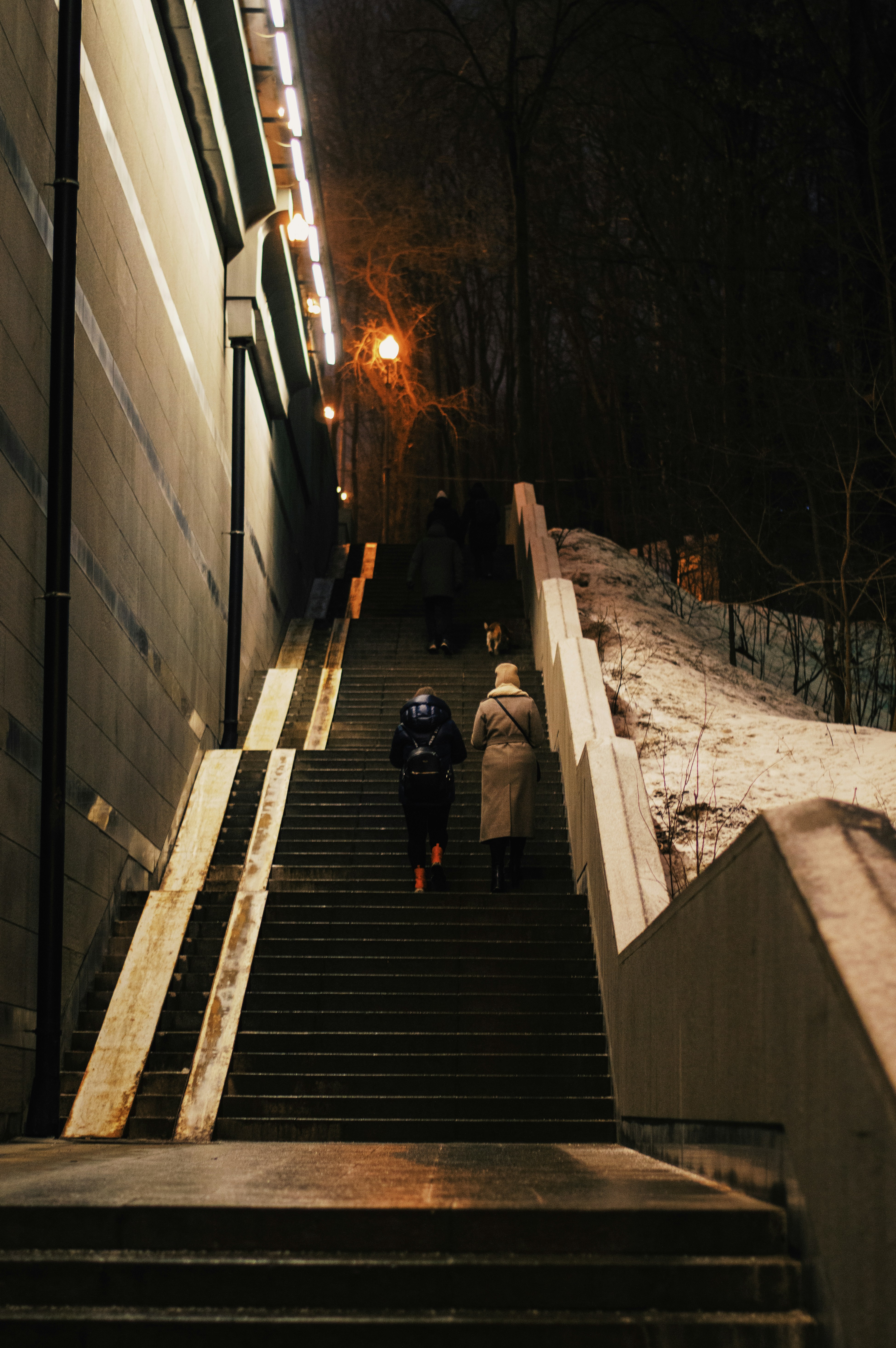 Amber Stairwell Ascent