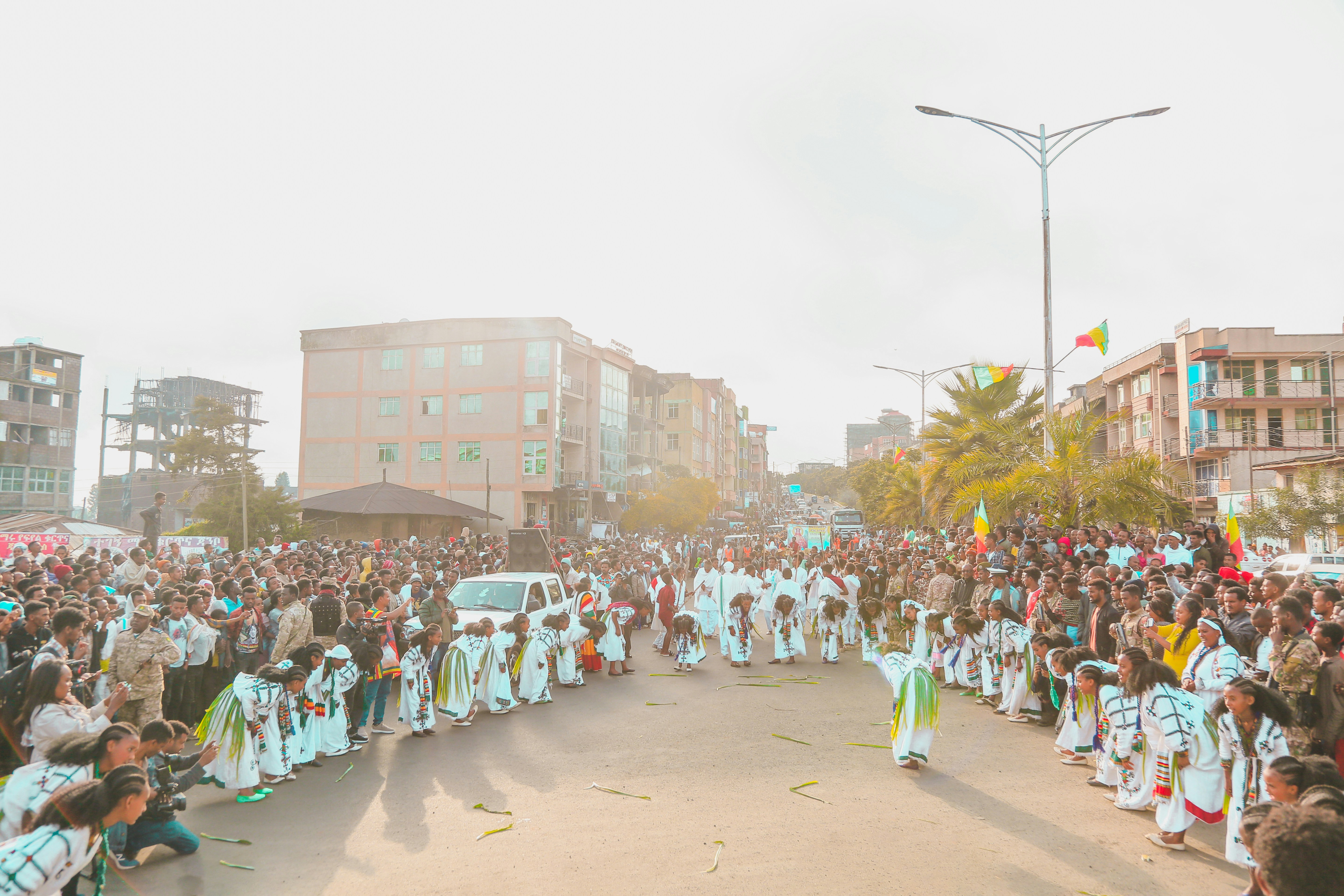 Ethiopian Public holiday gathering