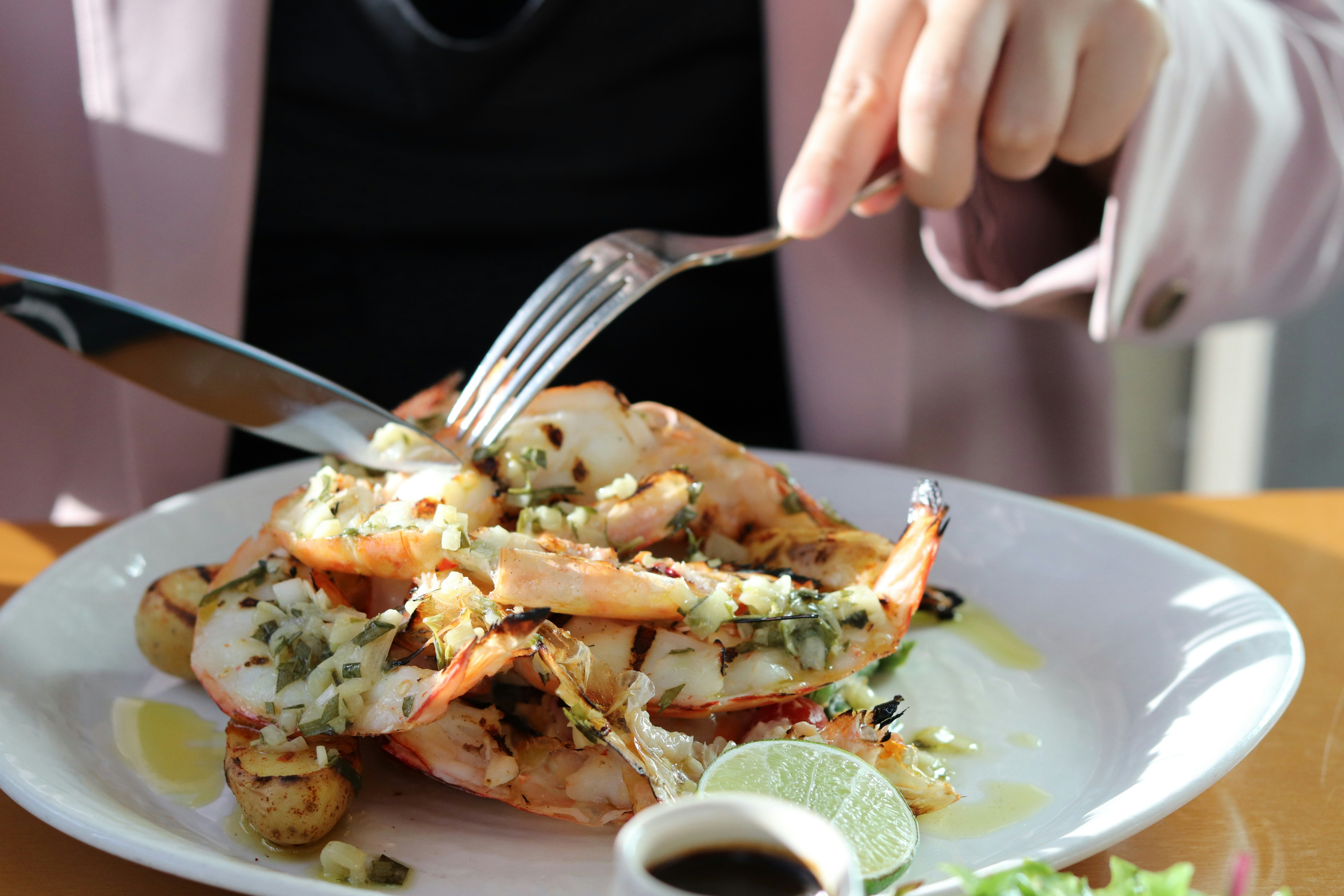 Herbed Shrimp Medley with Citrus Butter