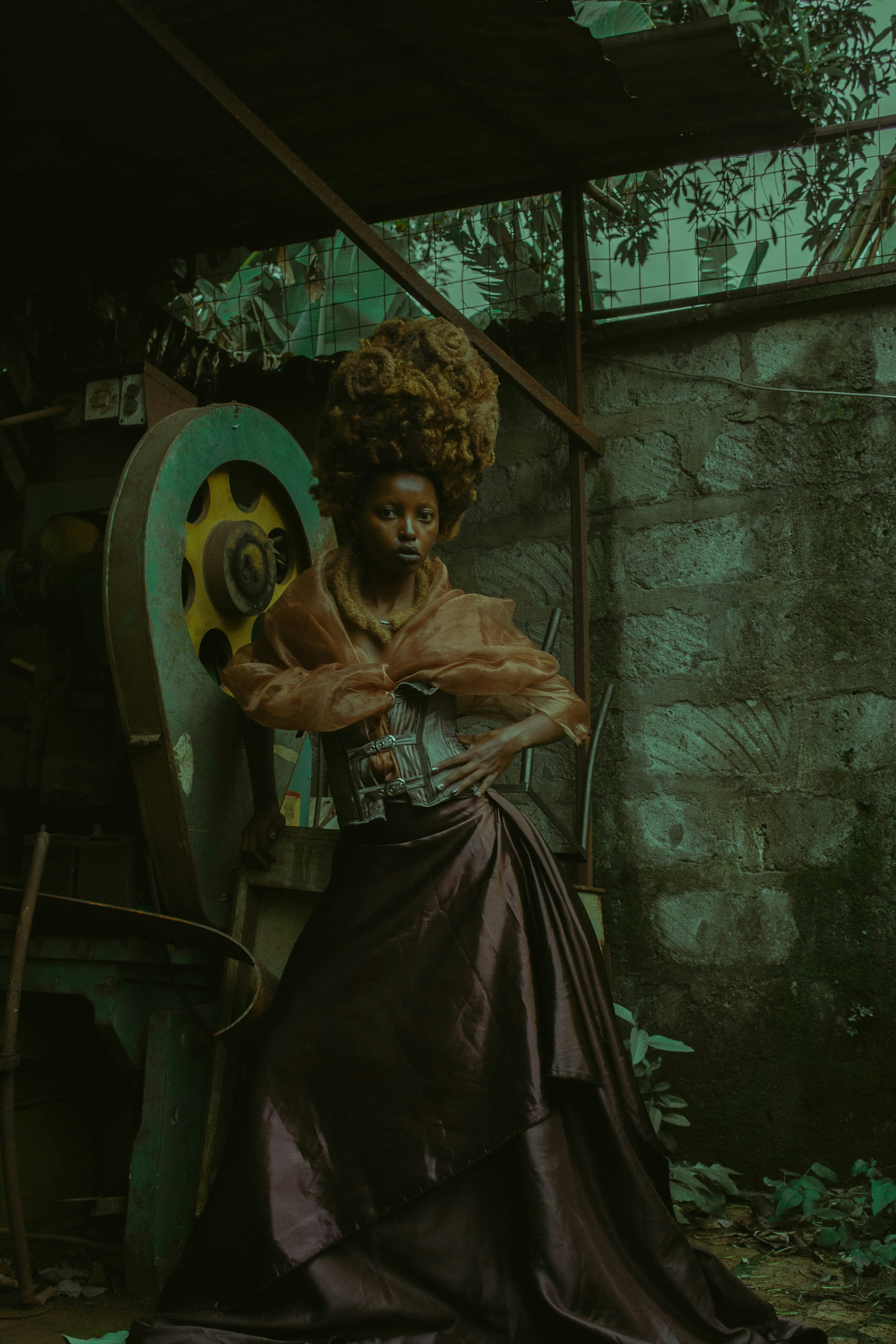 Portrait in an Antique Workshop: Grace Under Gears