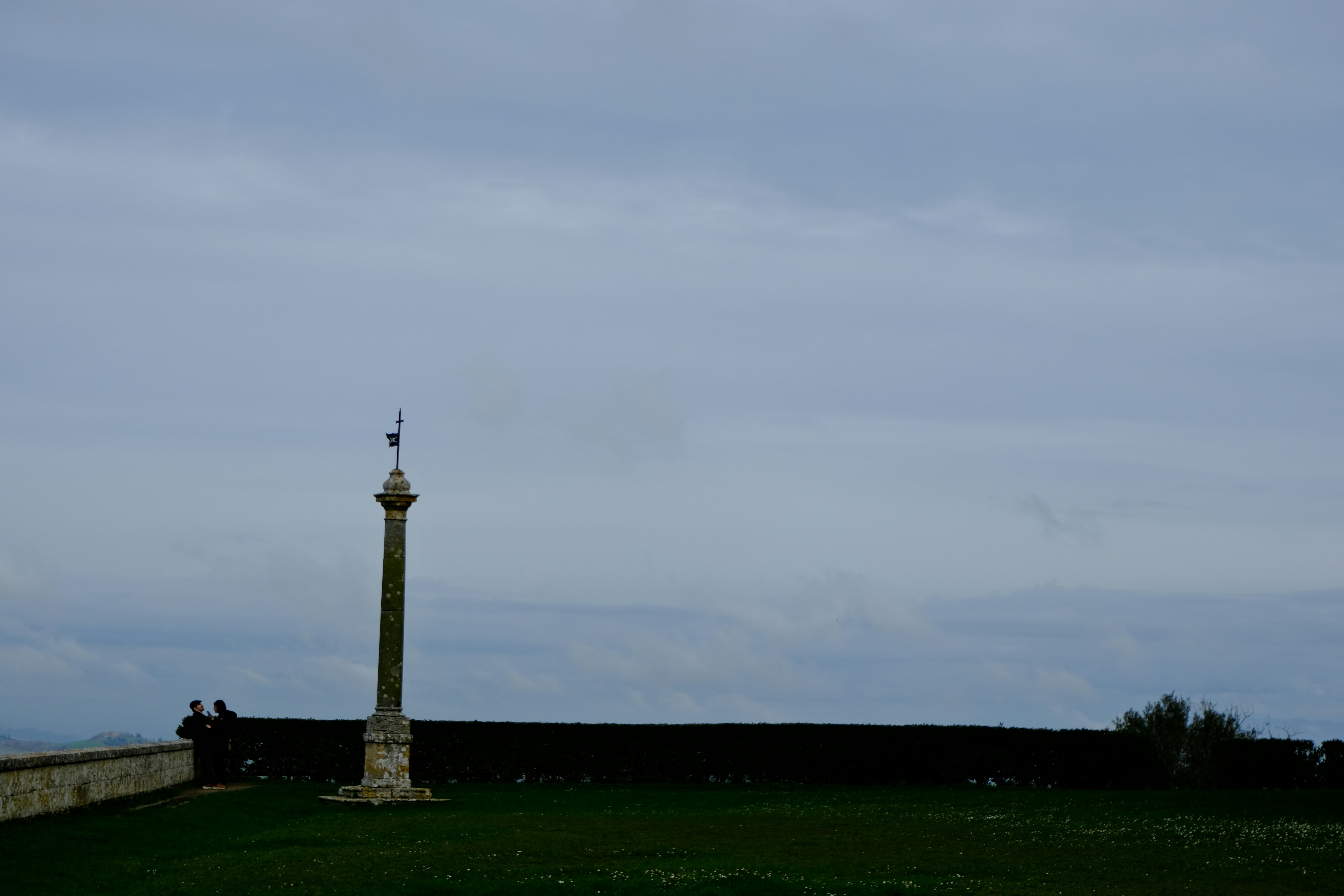 Obelisk at the Edge of the Green