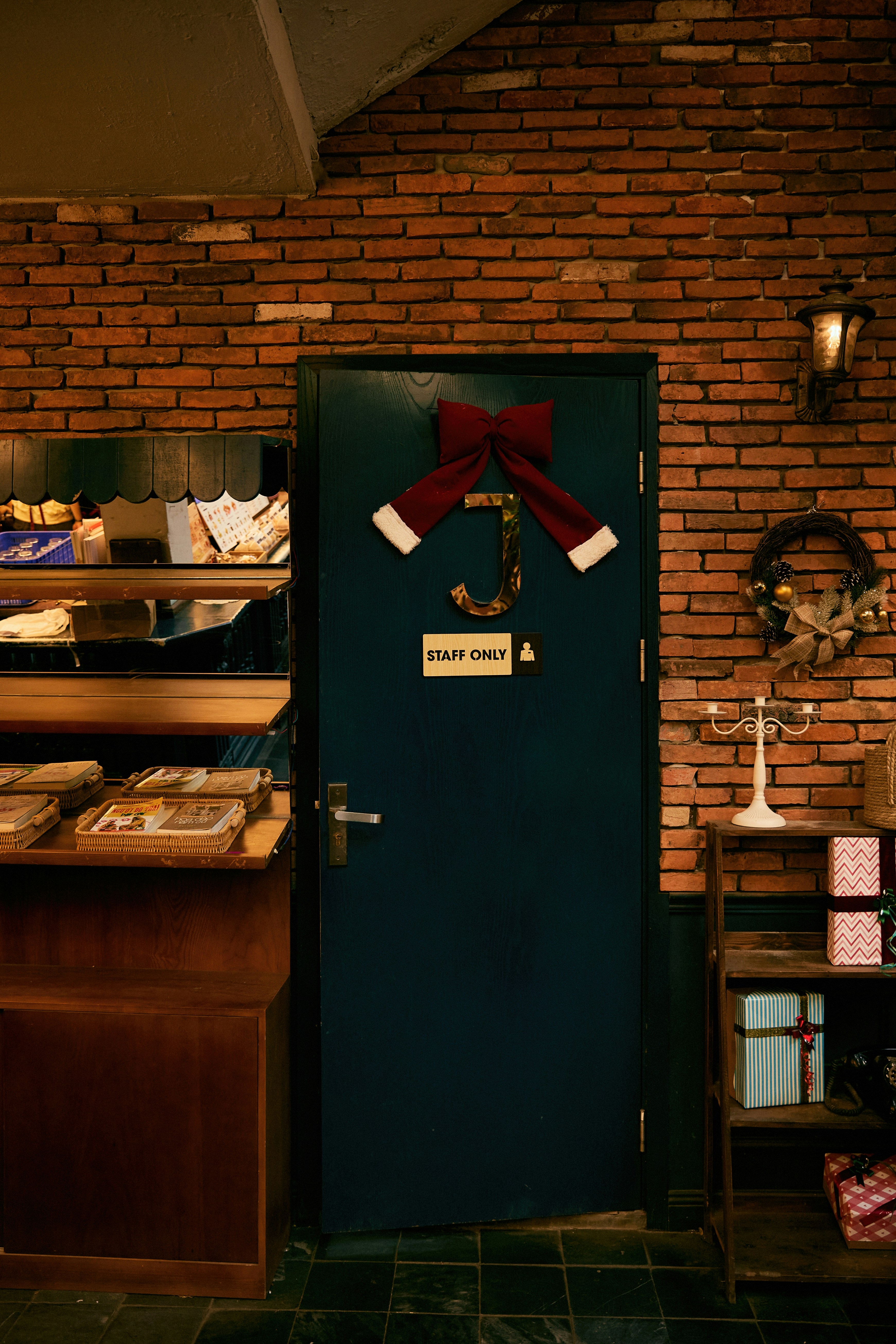 The Door with the Red Bow: A Quiet Christmas Corner