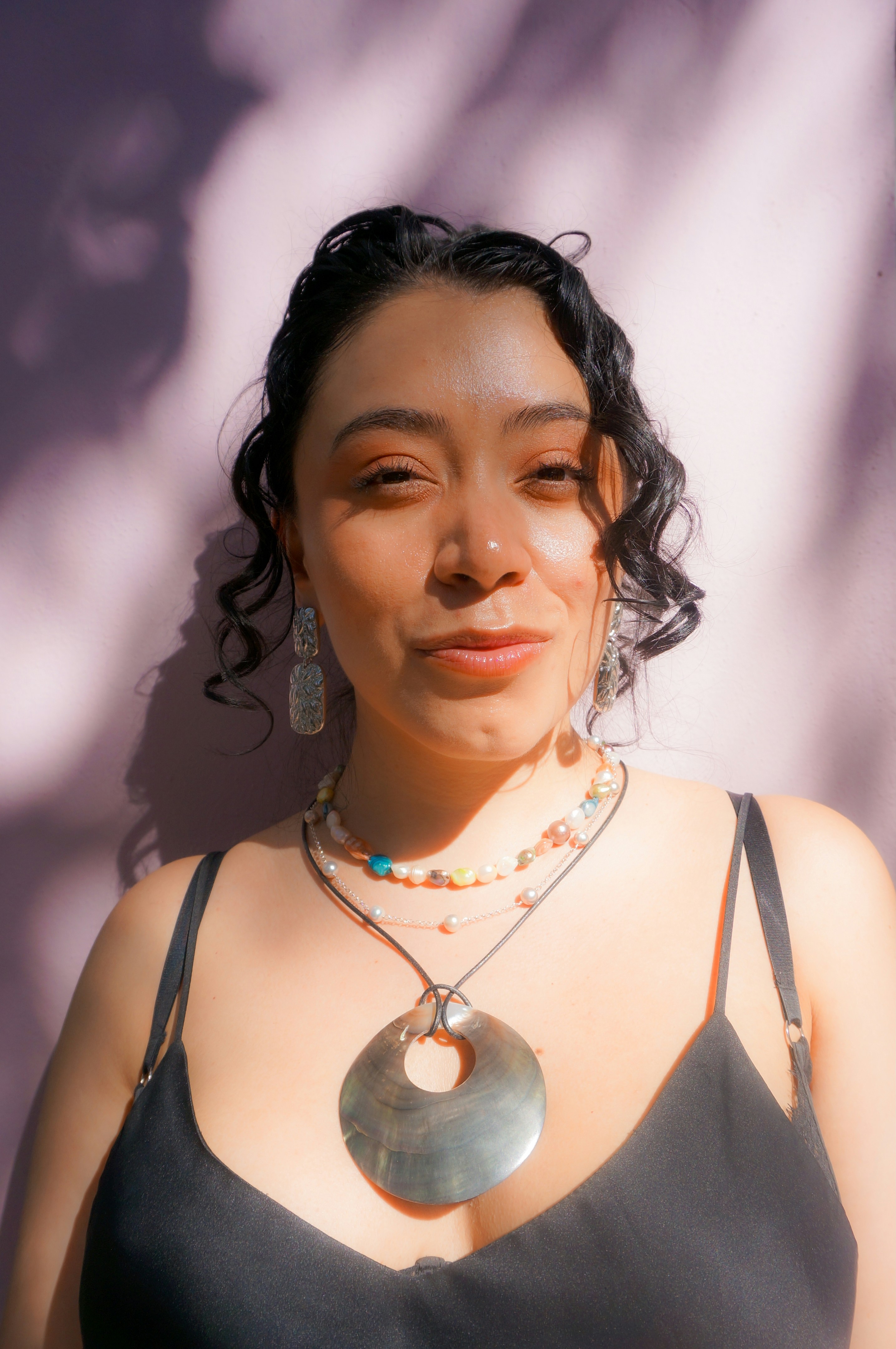 Sunlit Confidence: Portrait in Soft Shadow