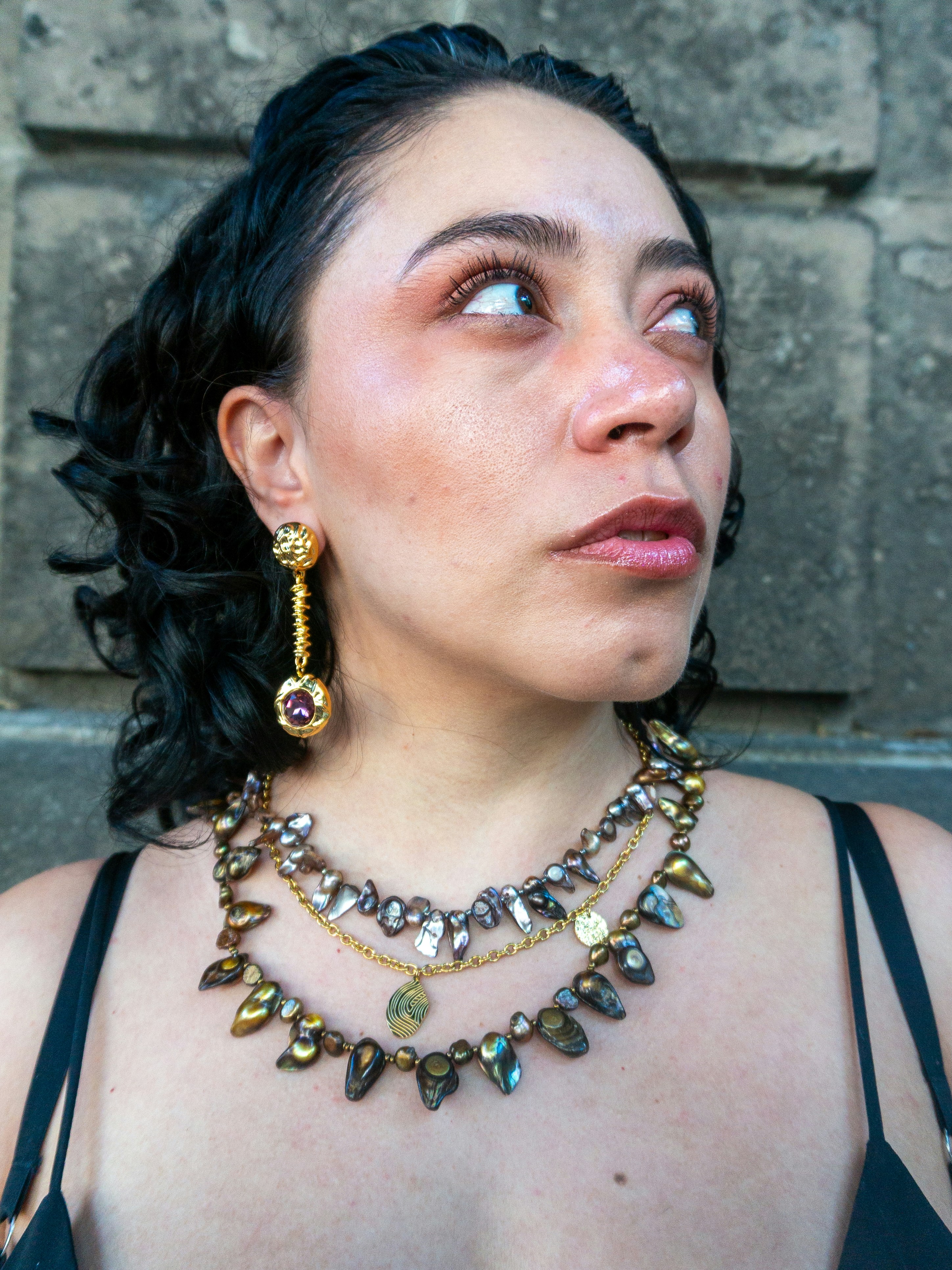 Gilded Gaze: Portrait of Jewelry and Quiet Confidence