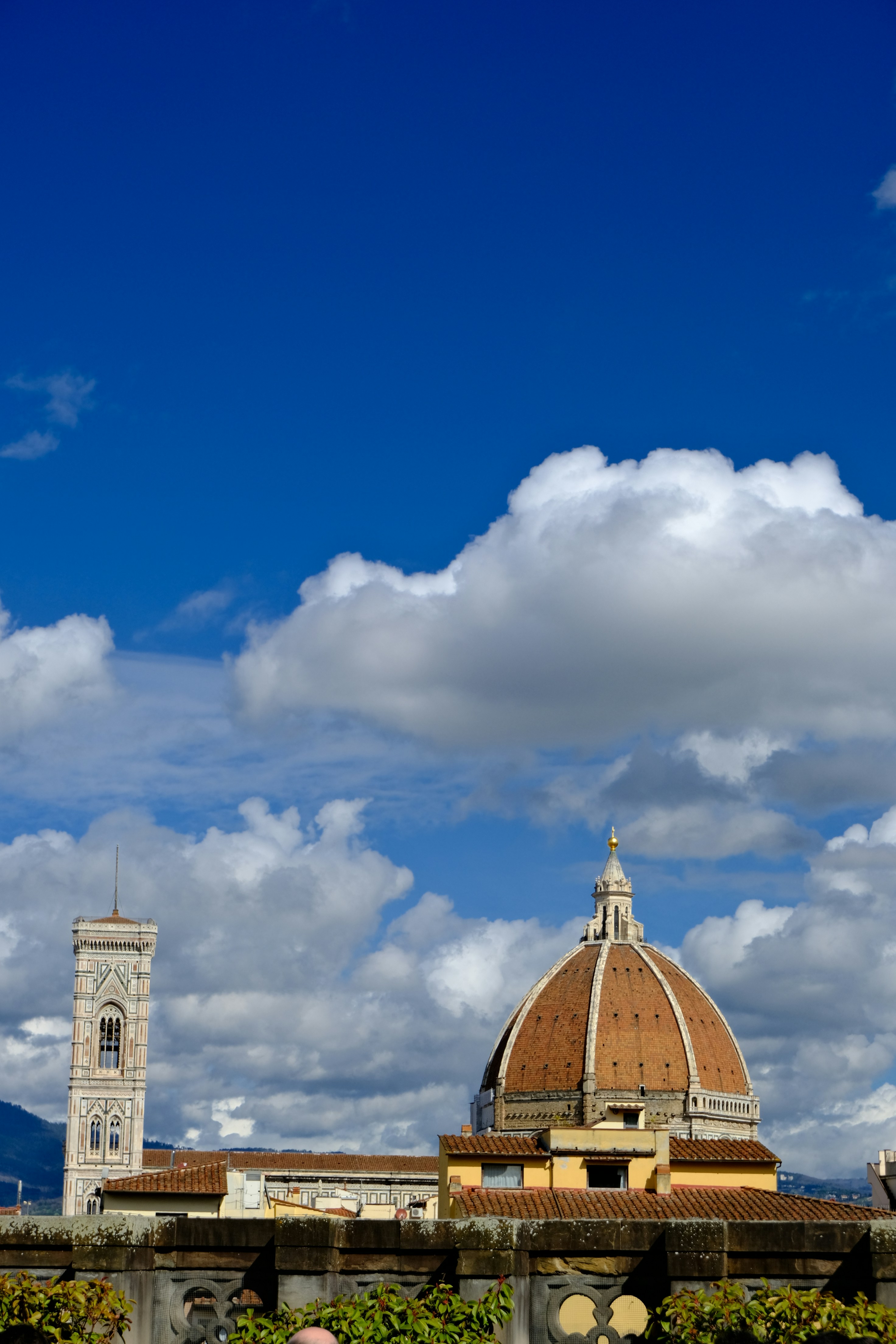 Dome and Tower Above the Florentine Skyline