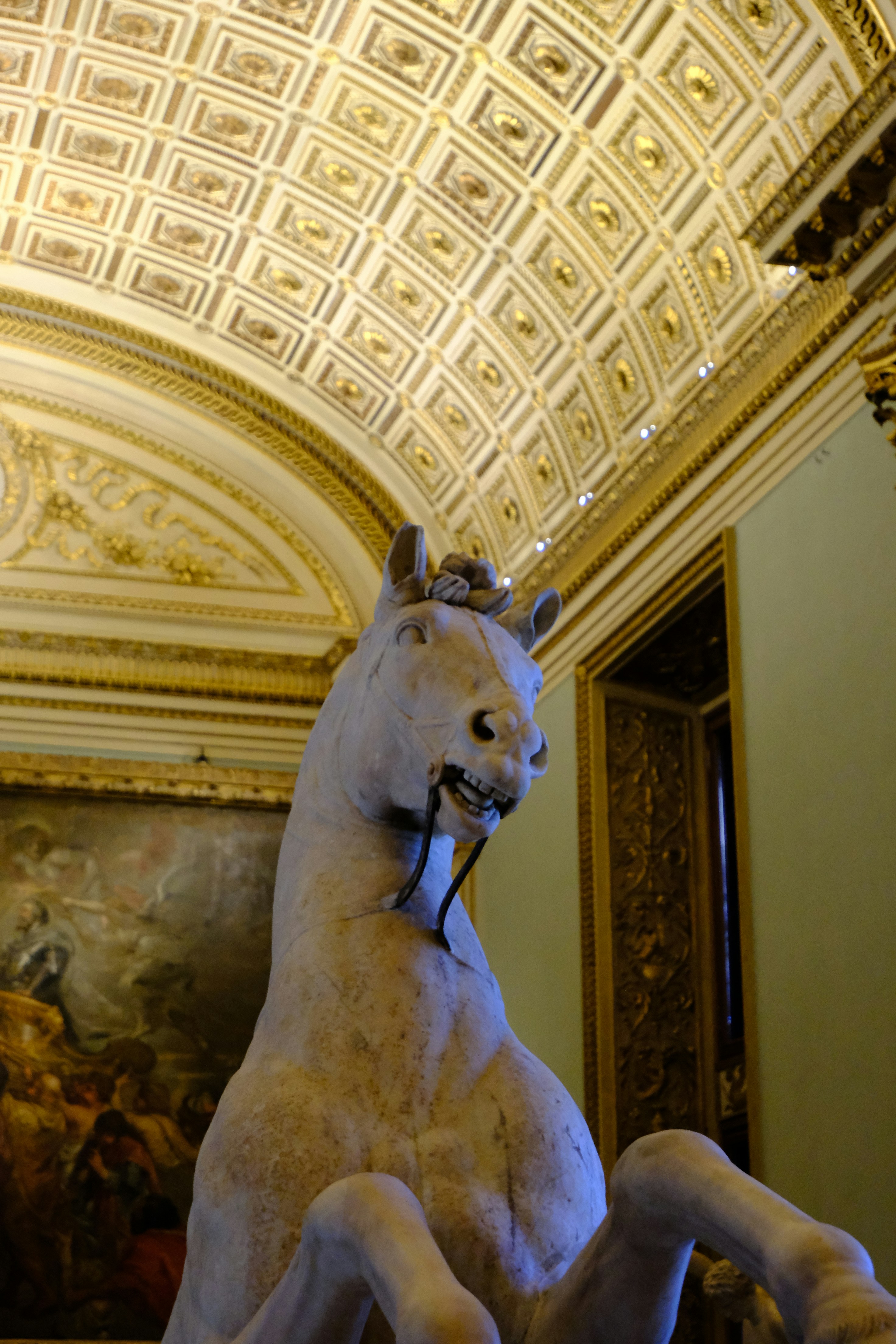 Noble Steed in a Golden Hall