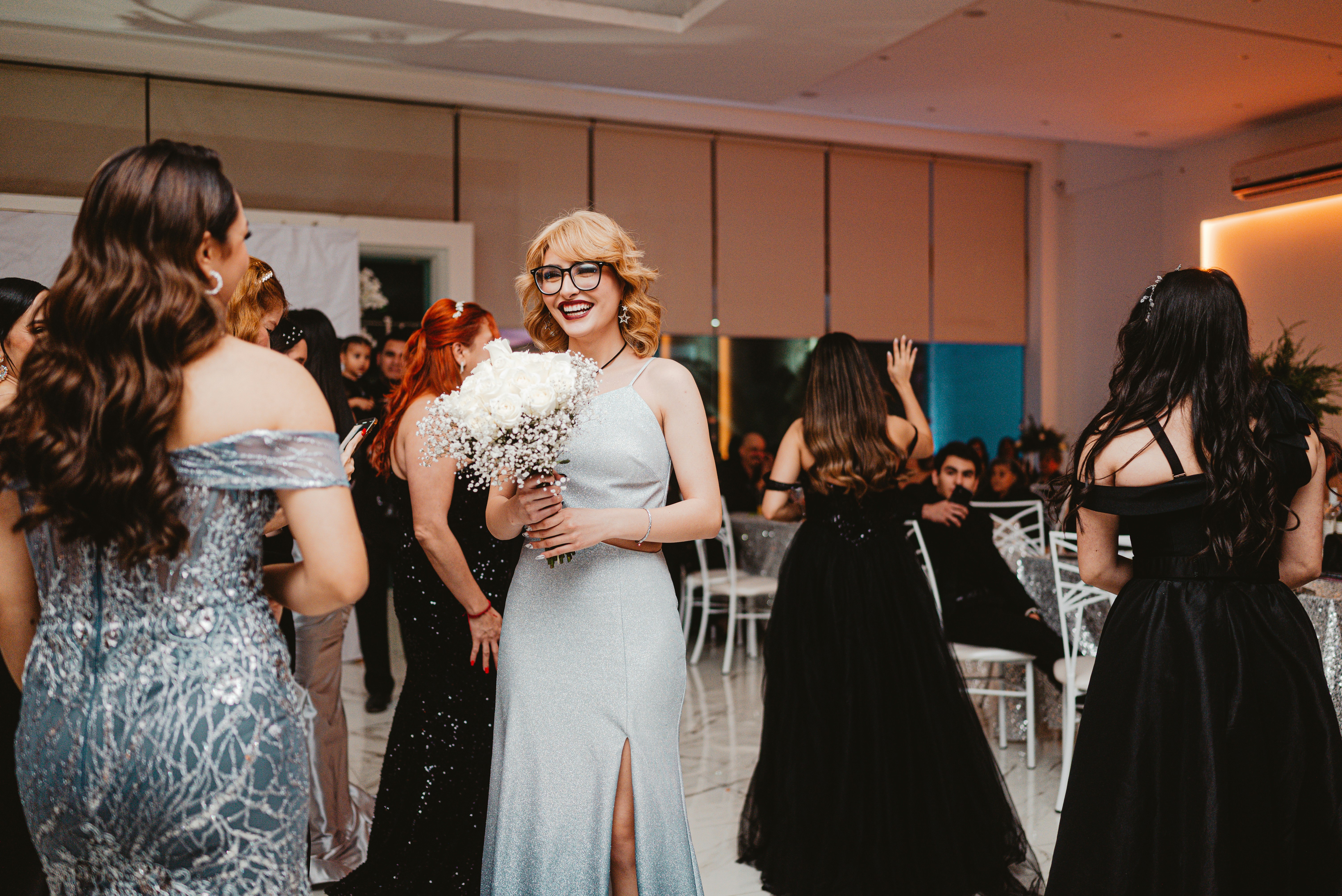 Bride-in-blue: A bouquet of moments at the gala