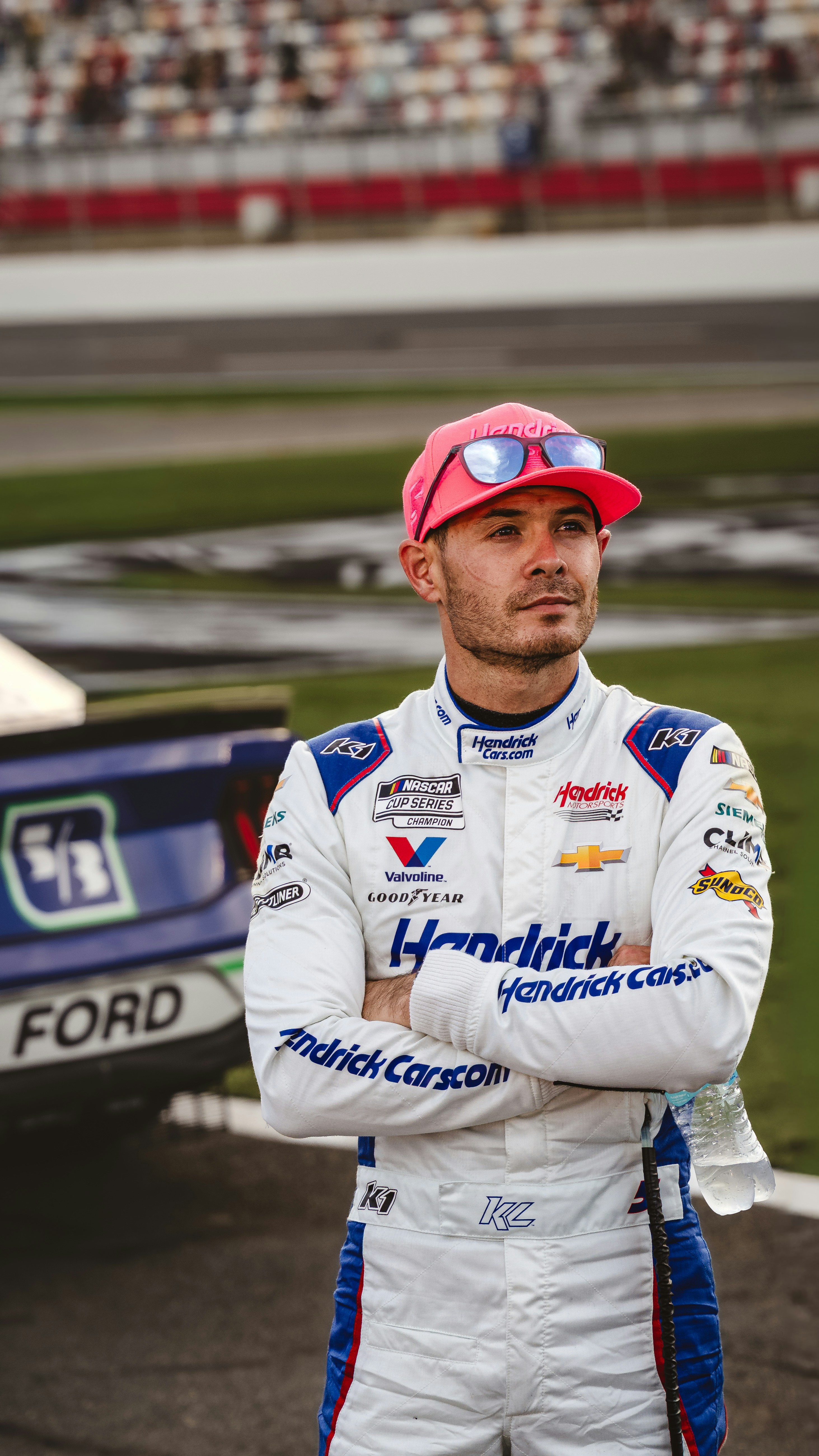 Racer in White: Hands on Hometown Pride