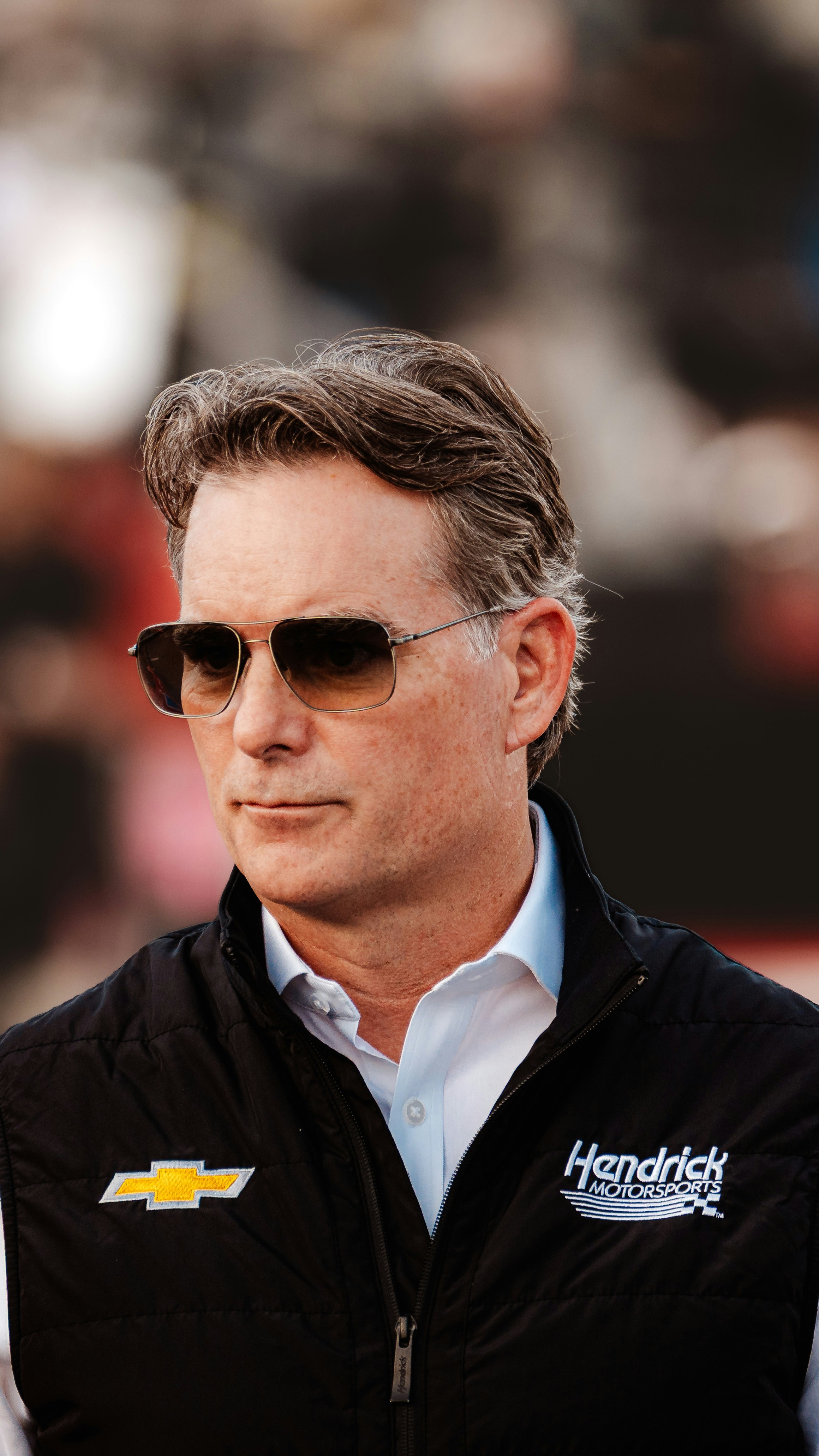 Shaded Vision at the Paddock: A Moment with Hendrick Motorsport