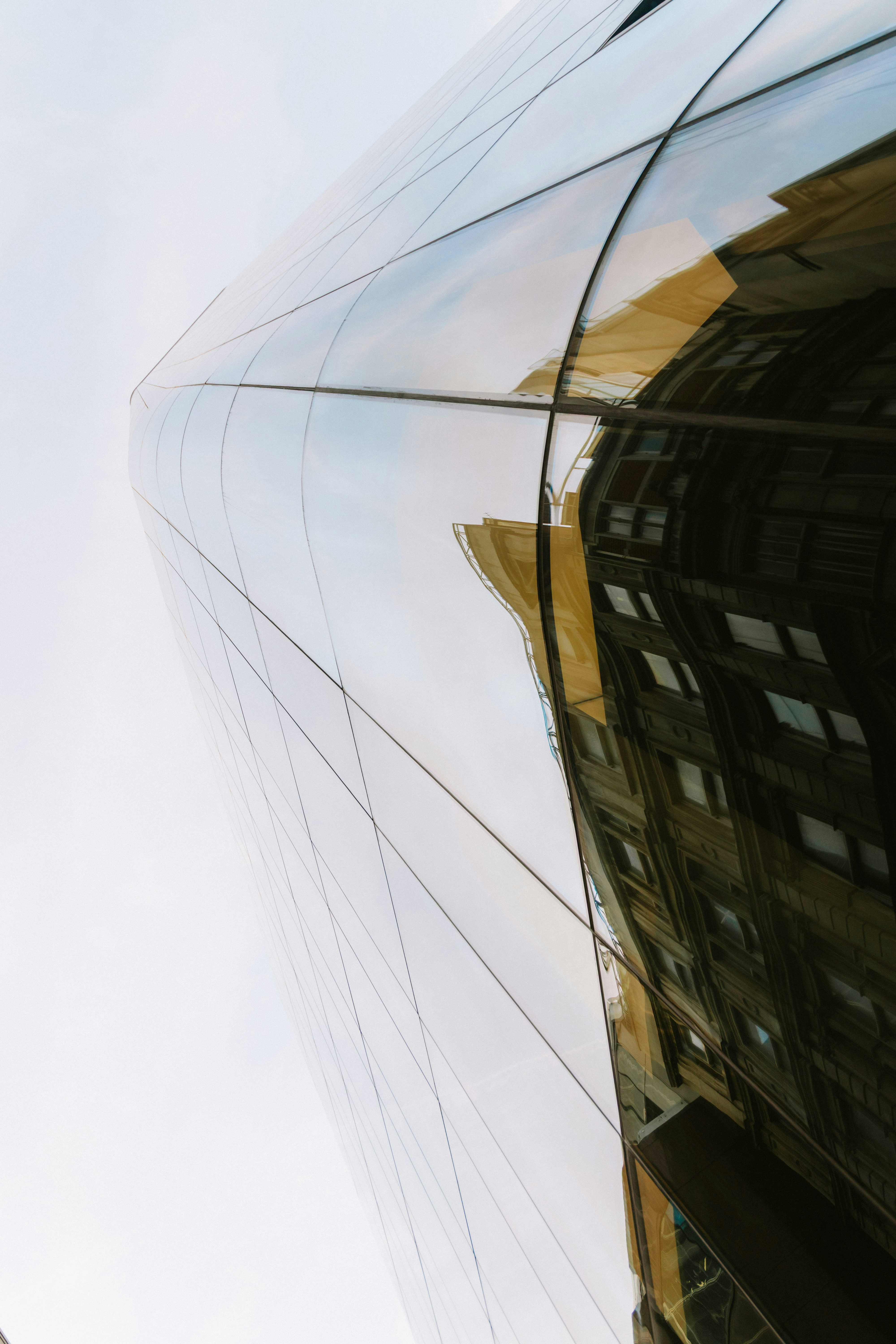 Buildings and street photography in the Bank district in London.