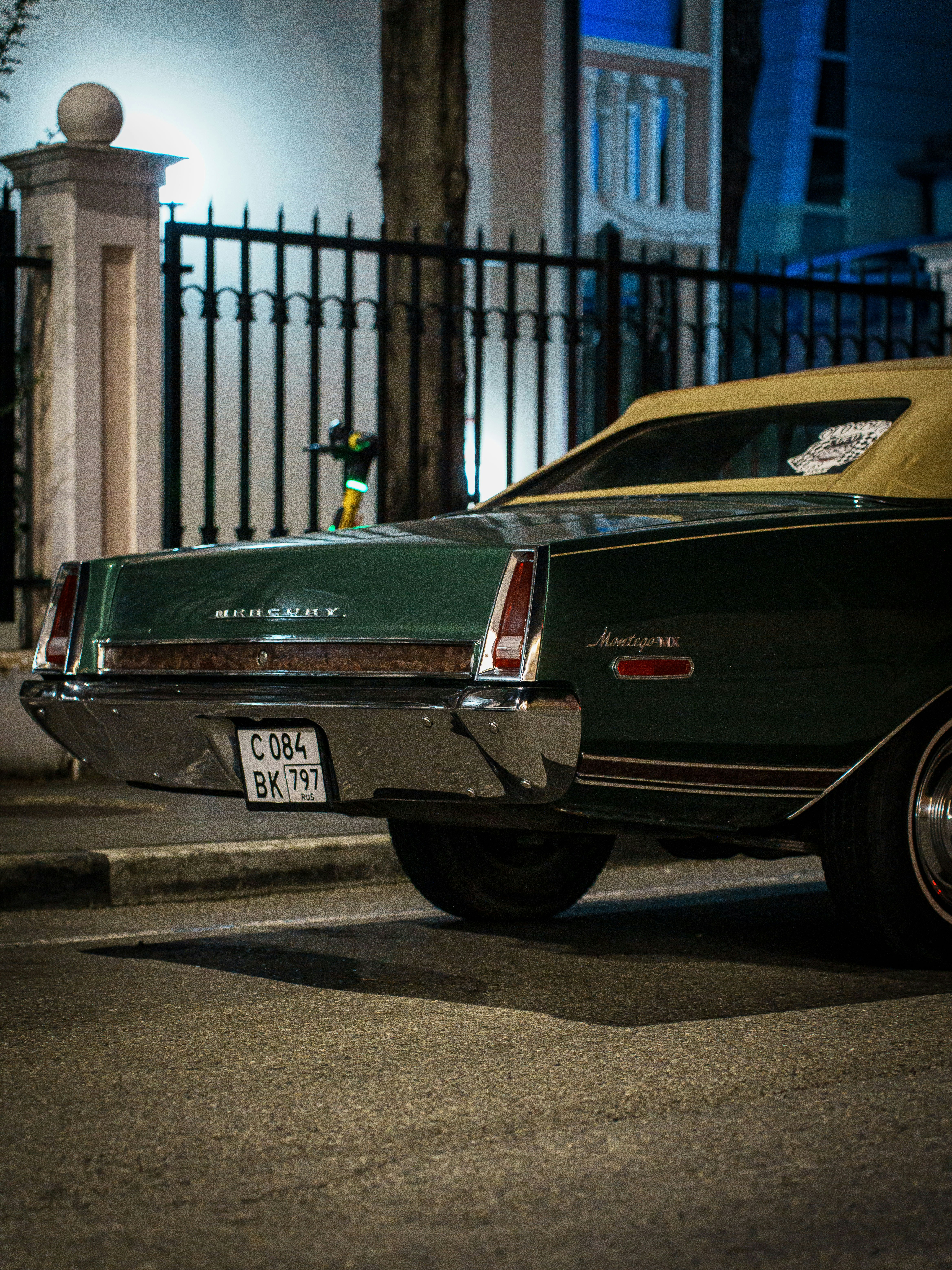 Green Continental: A Night Ride by the Fence