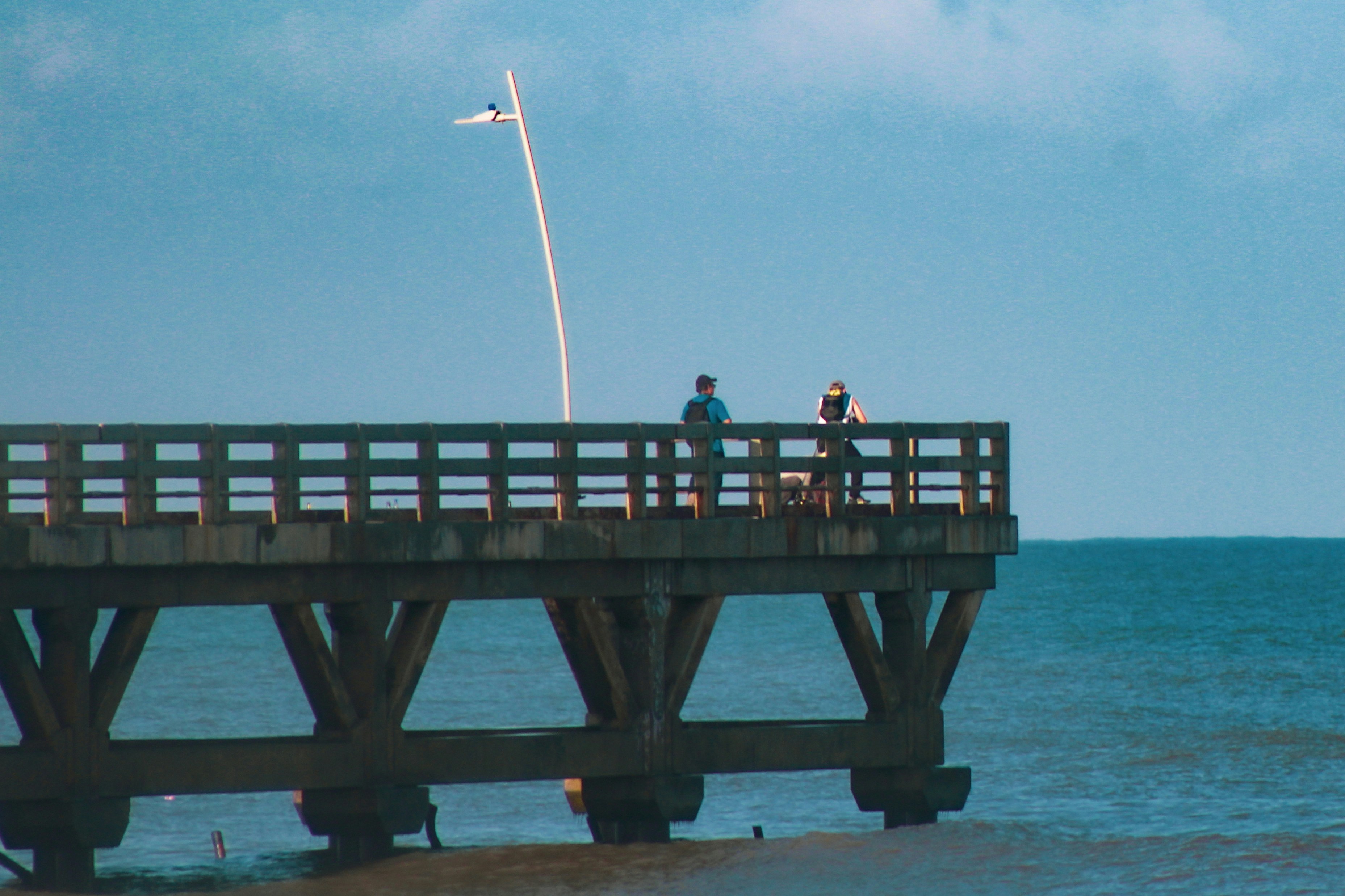 Muelle de puerto Colombia