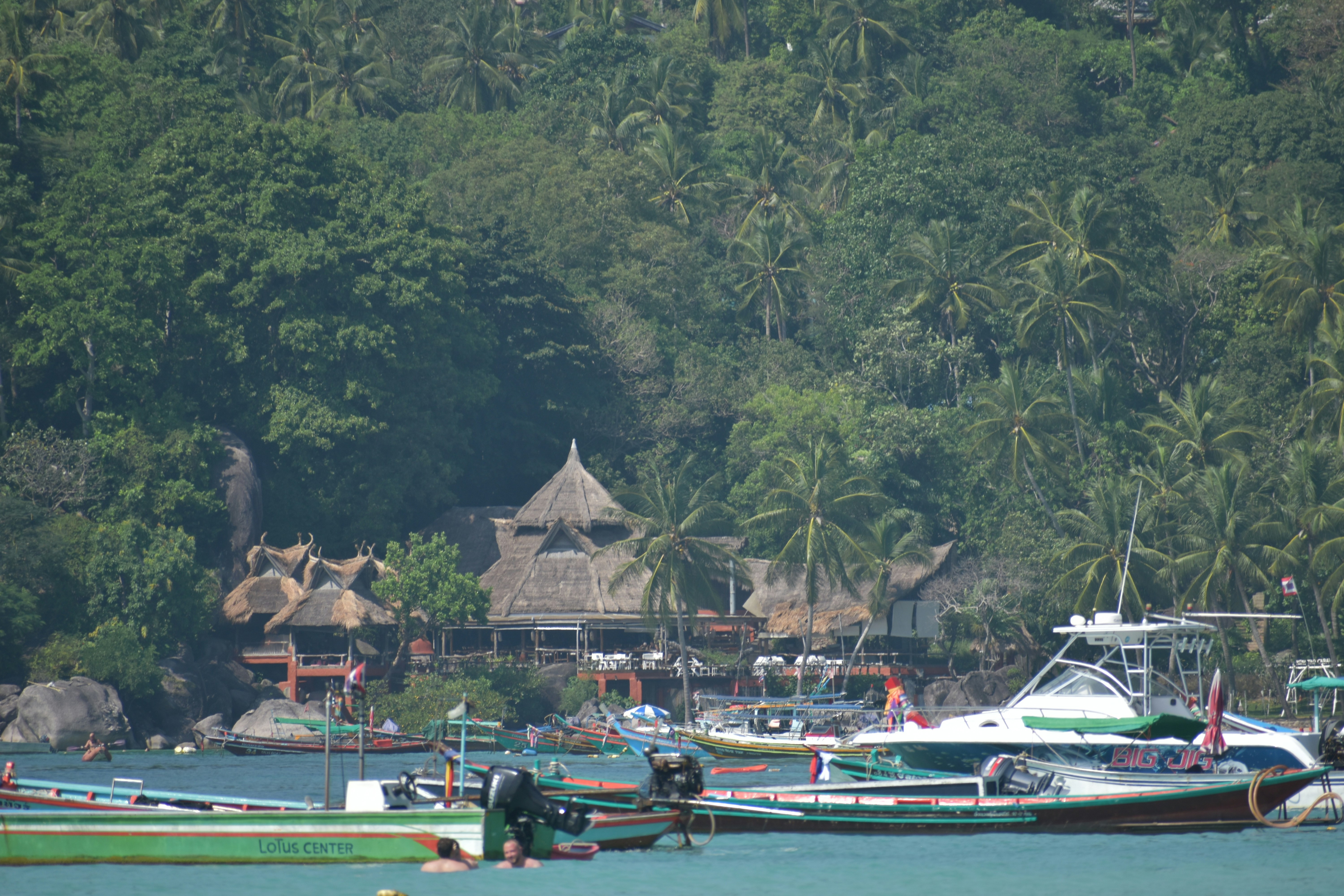 Beautiful landscape in Sairee