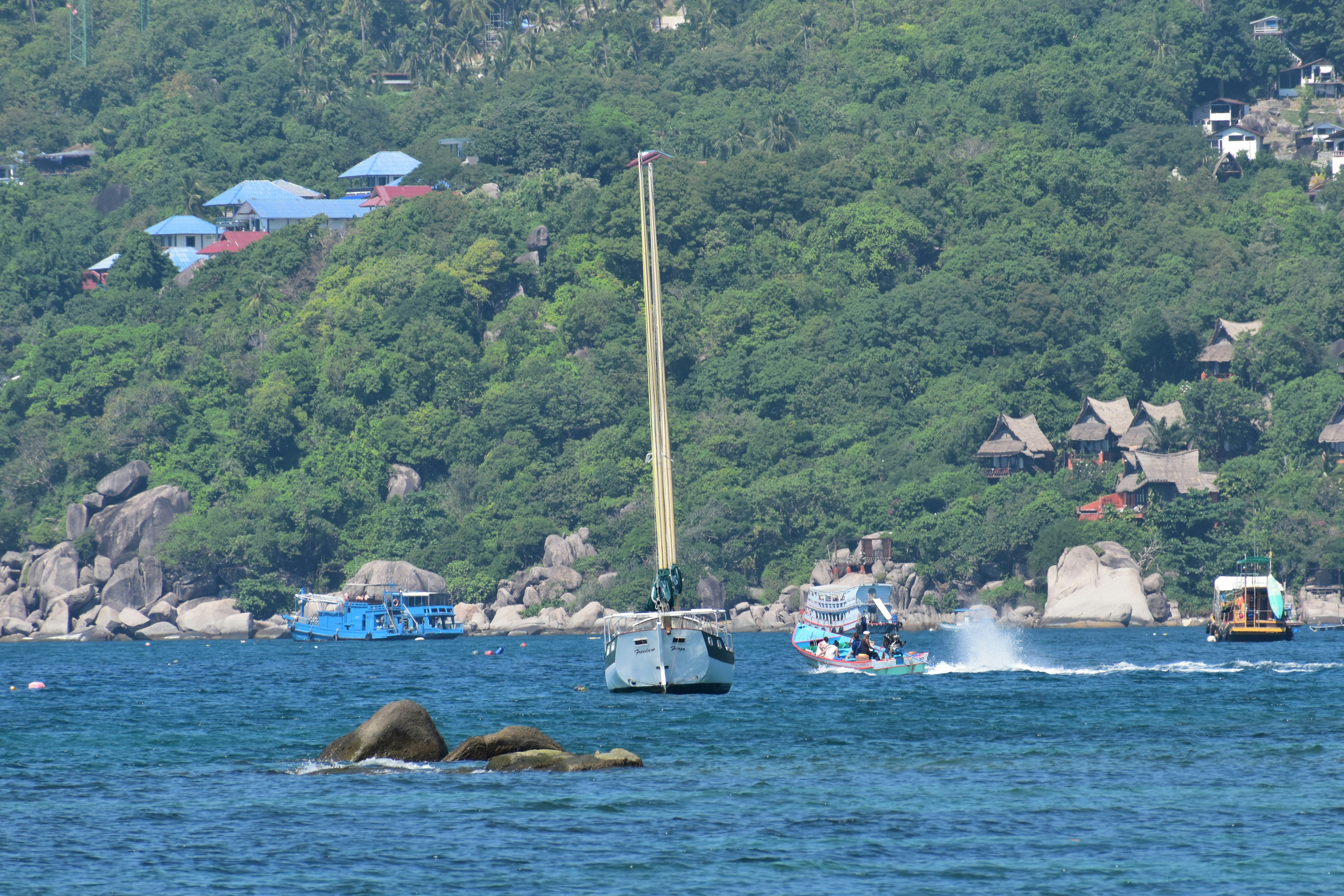 View of Sairee tip from Mae Haad