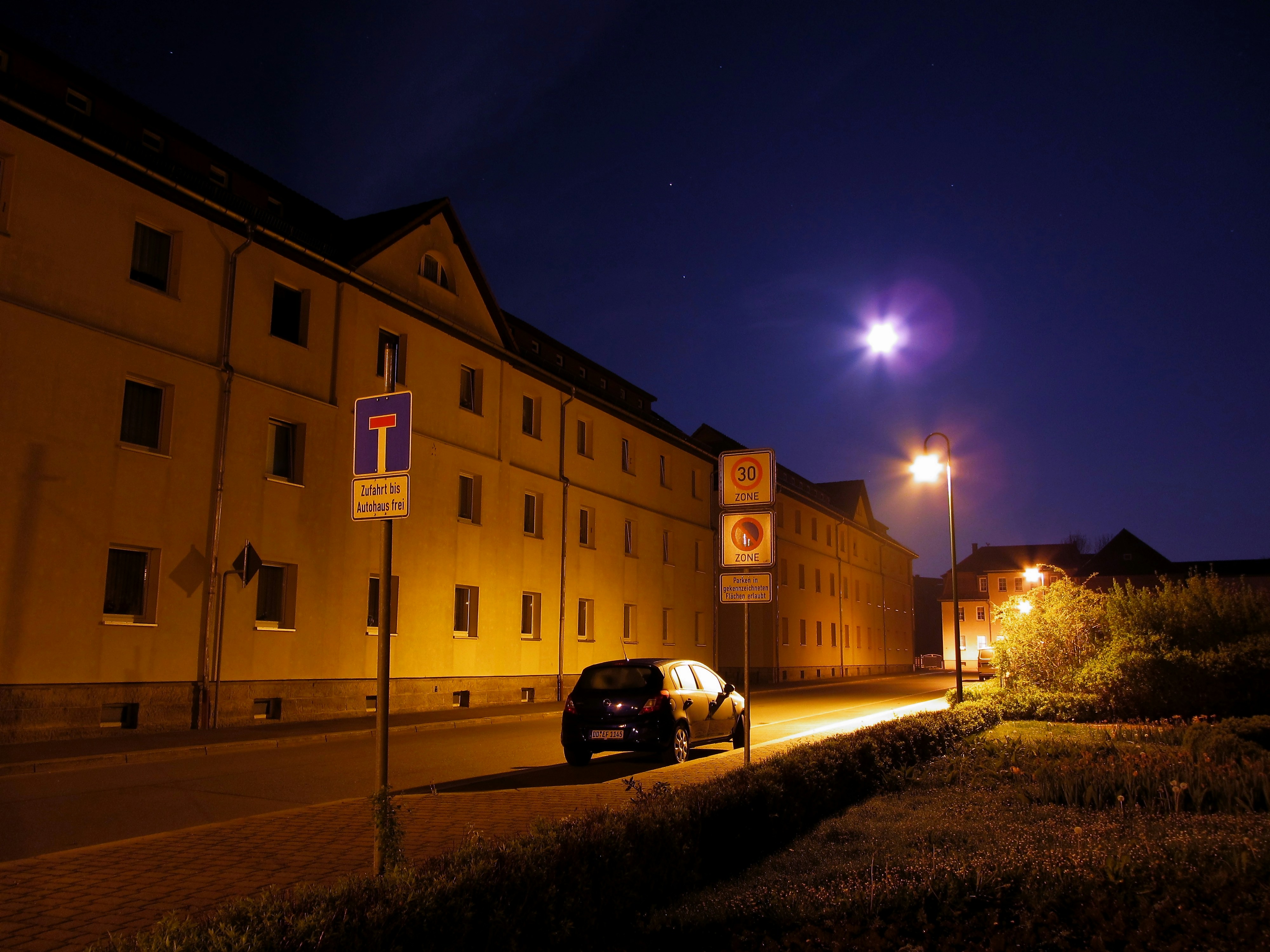 Städtchen im Mondschein...