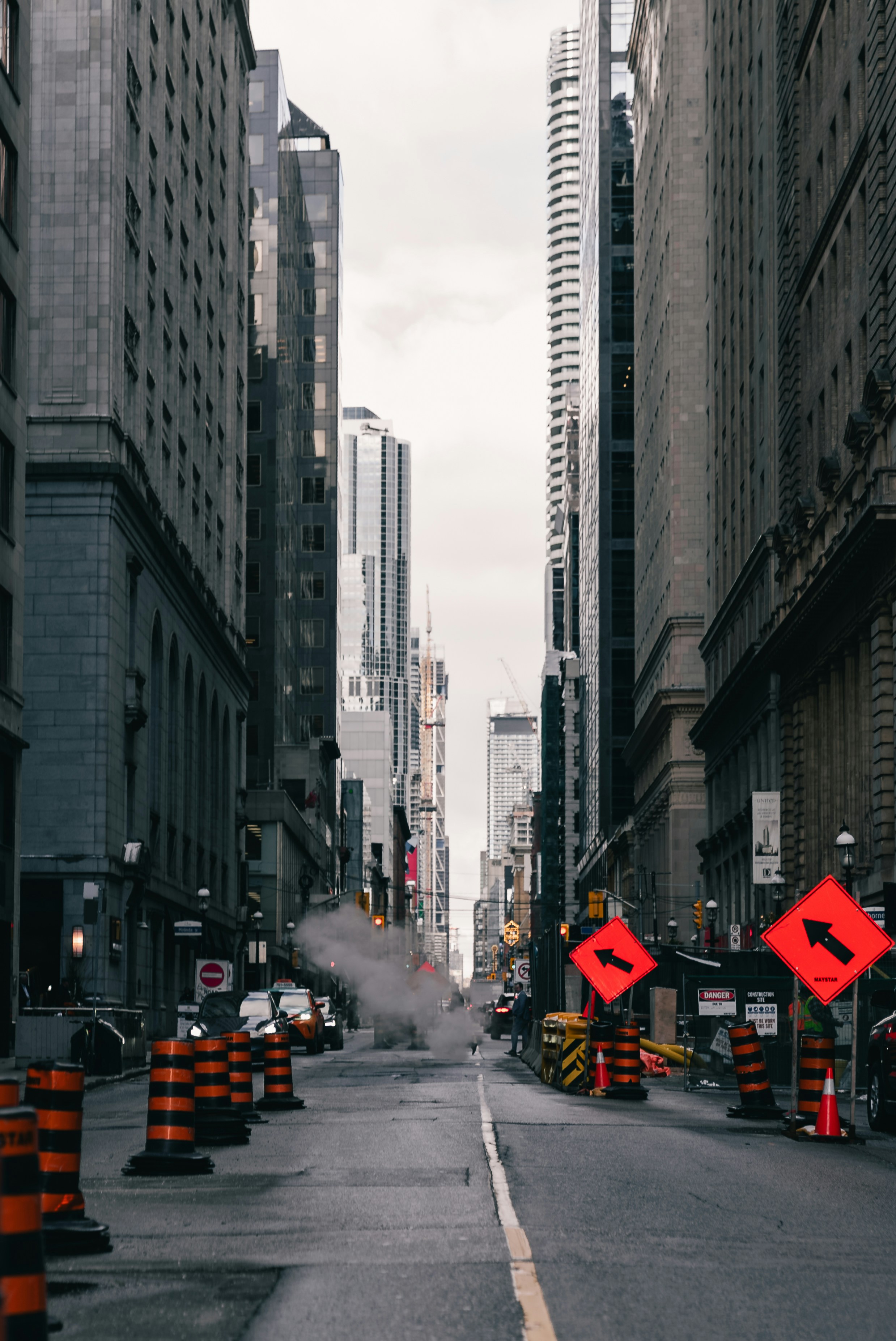 Urban Corridor in Steam and Steel