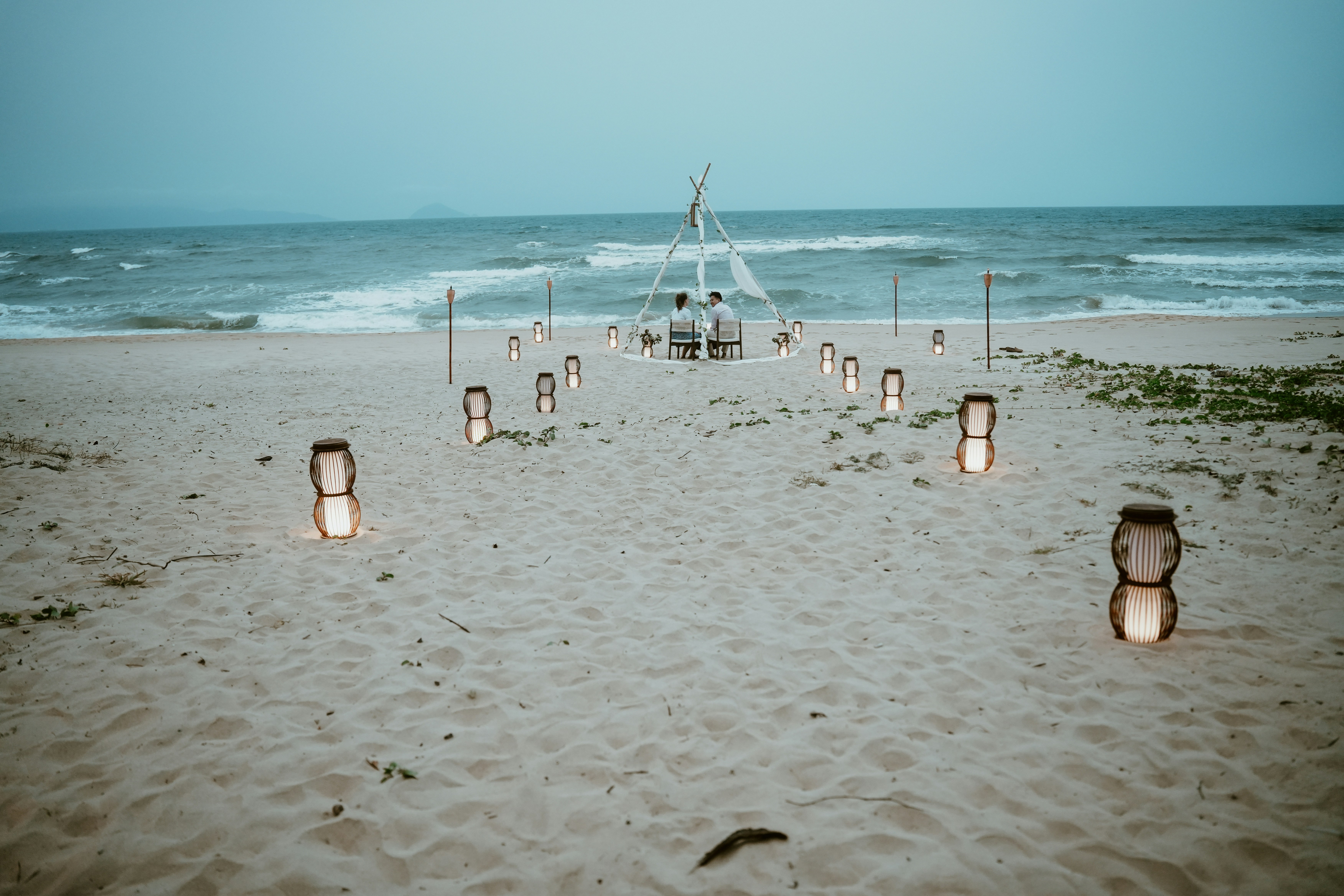Lantern-lined Path to the Sea Shrine