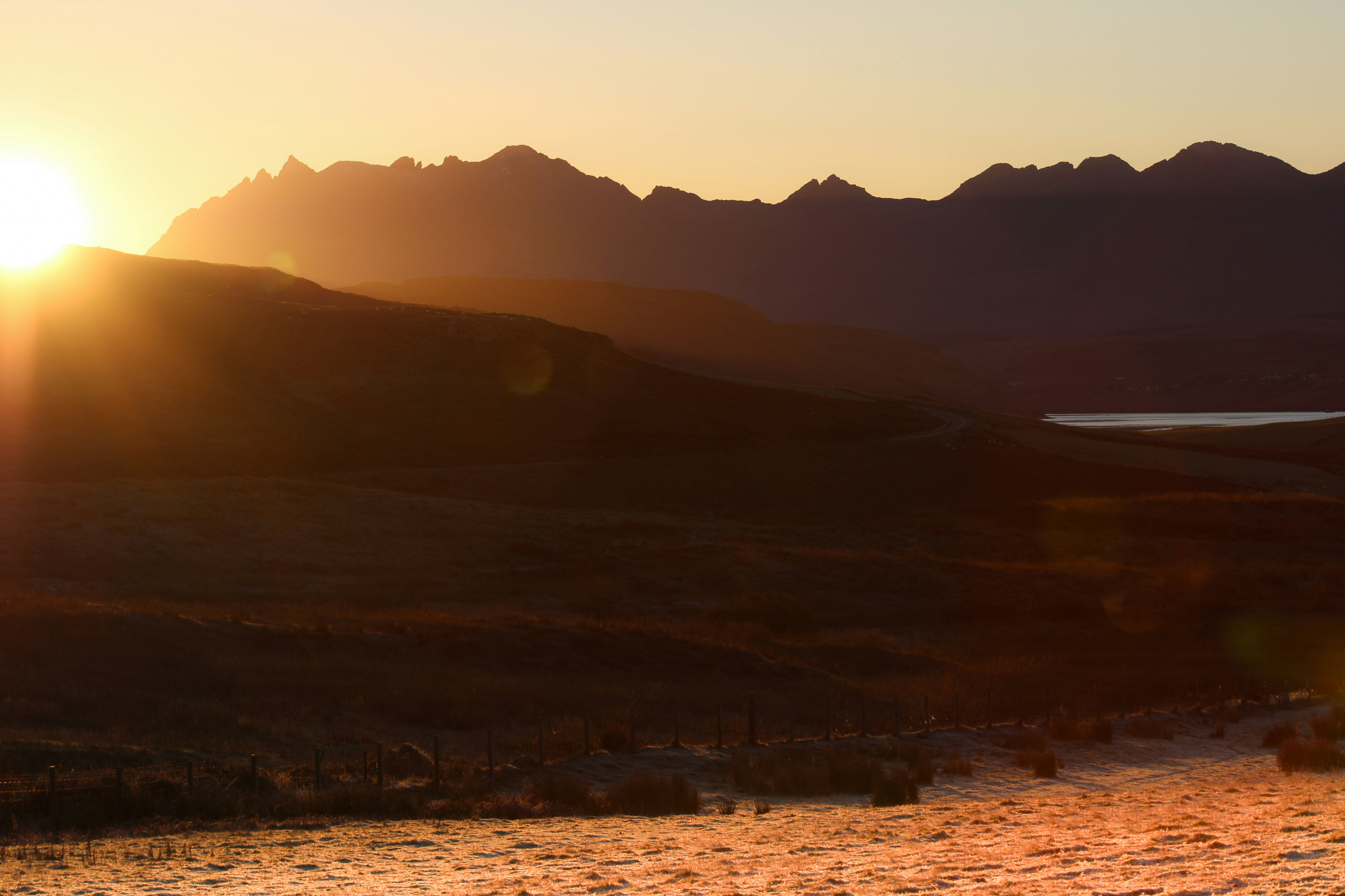 First Light over Silent Peaks