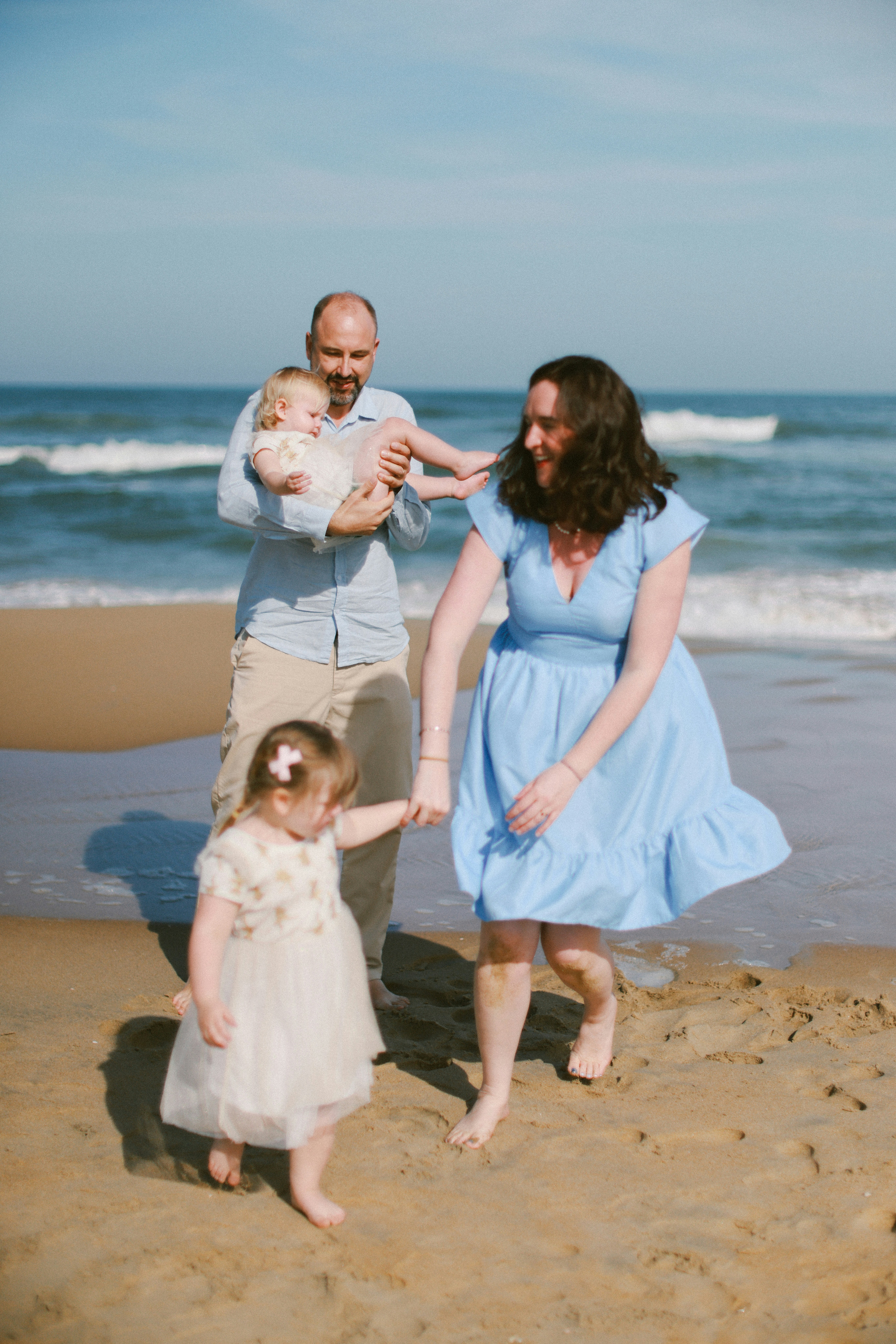 Family on the Shore: A Jameson Moment by the Sea