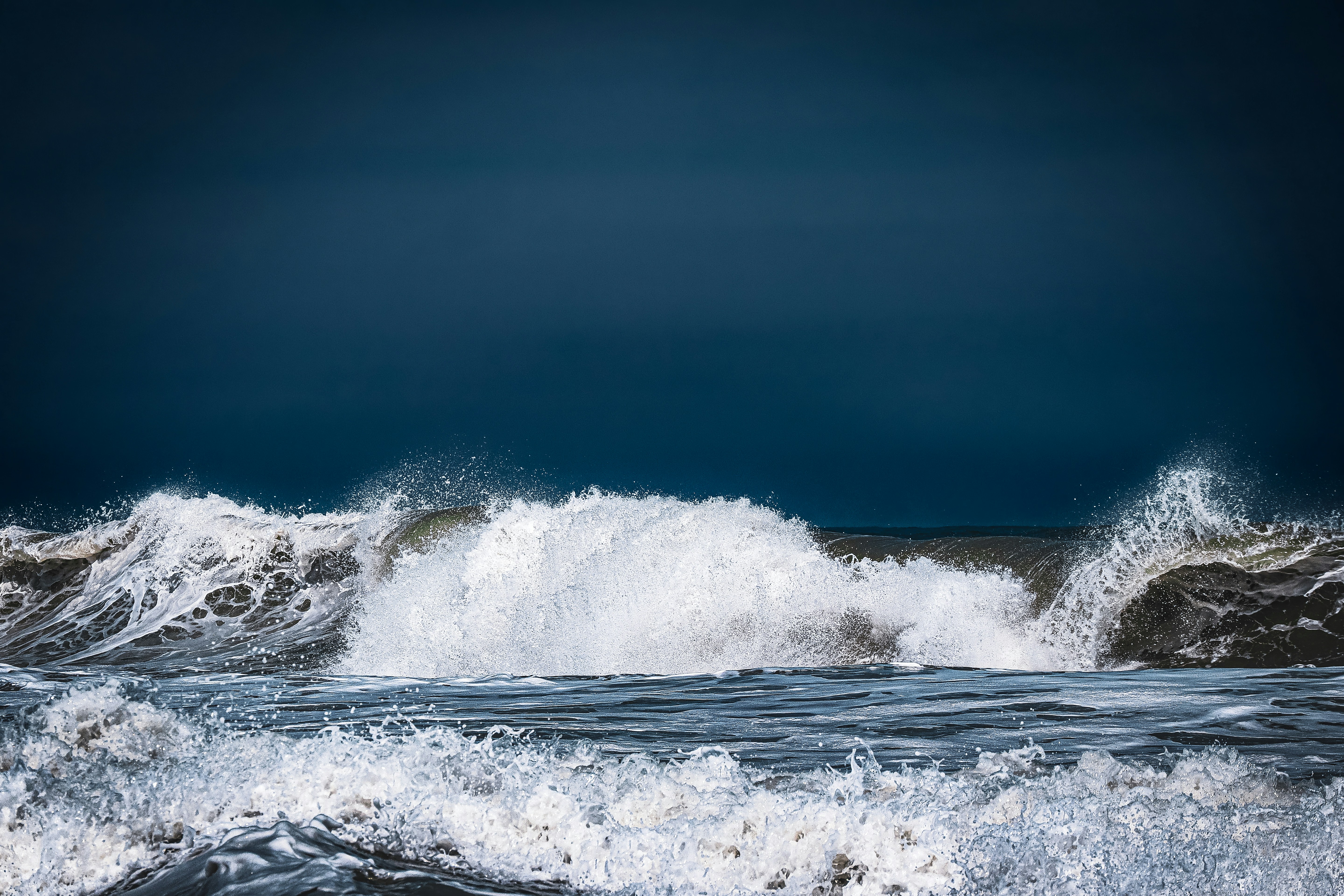 A Wave at the Atlantic before a Storm arrived.