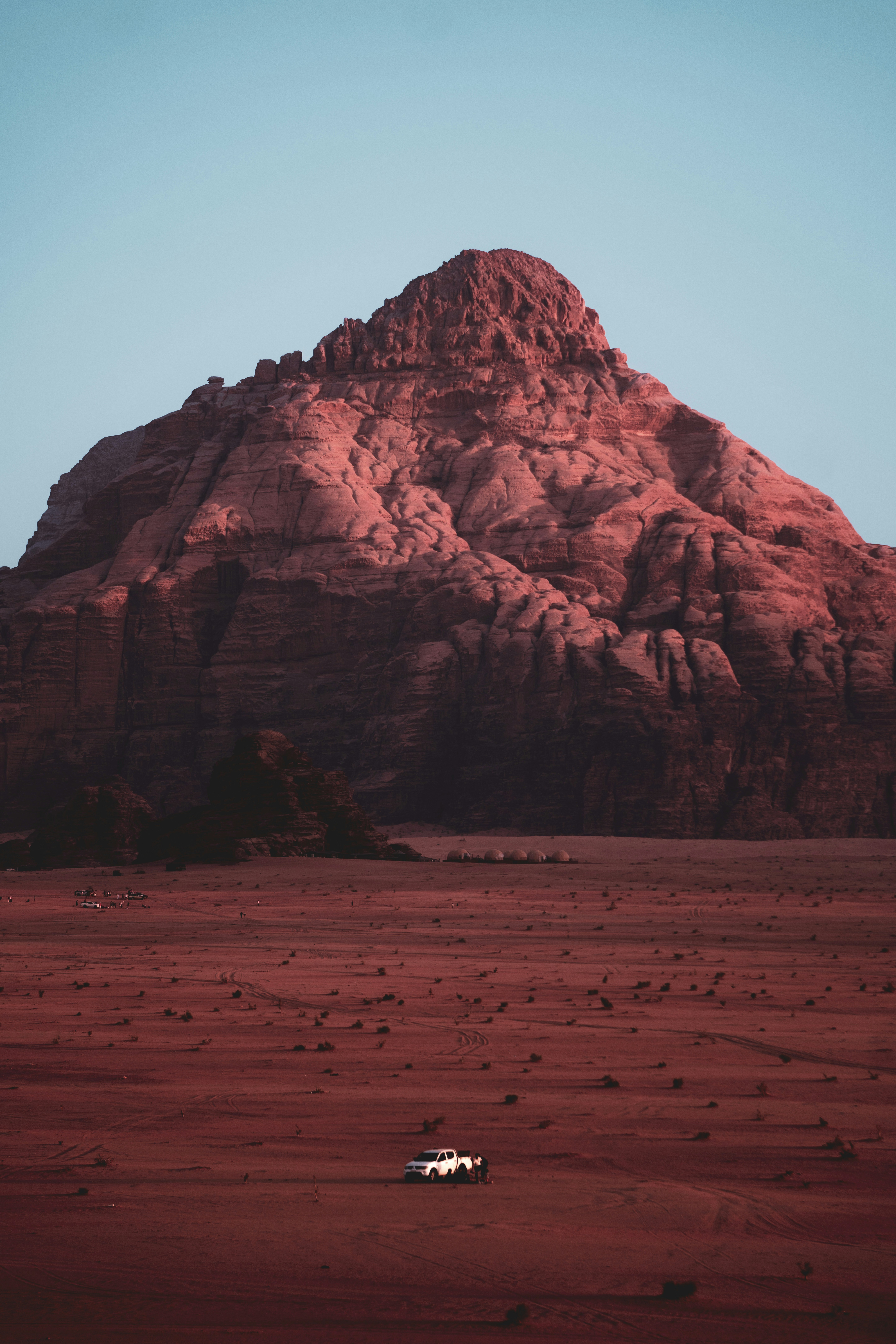 Crimson Dune and Sentinel Mountain