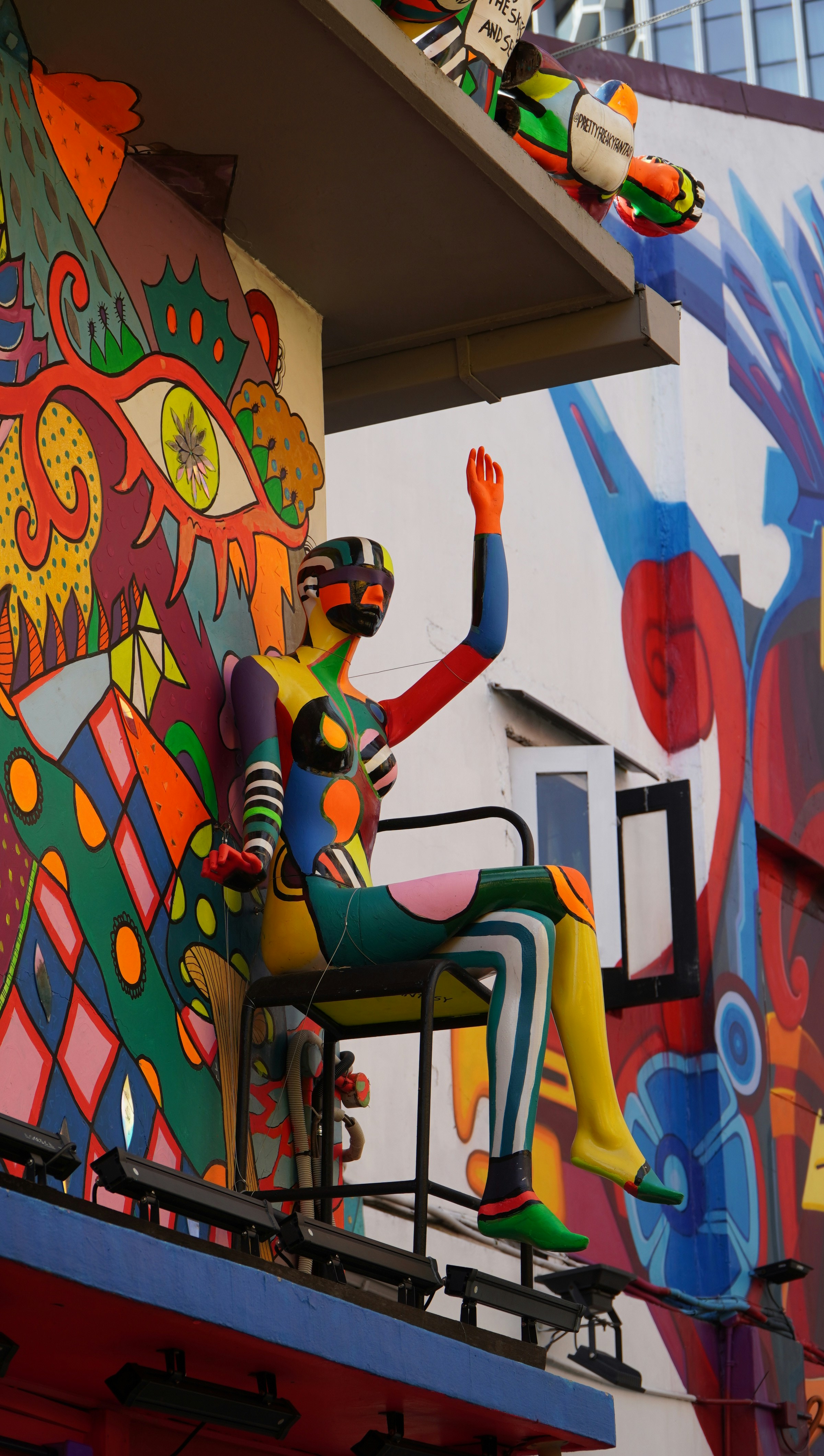 One of statue in the Kampong Glam, Singapore