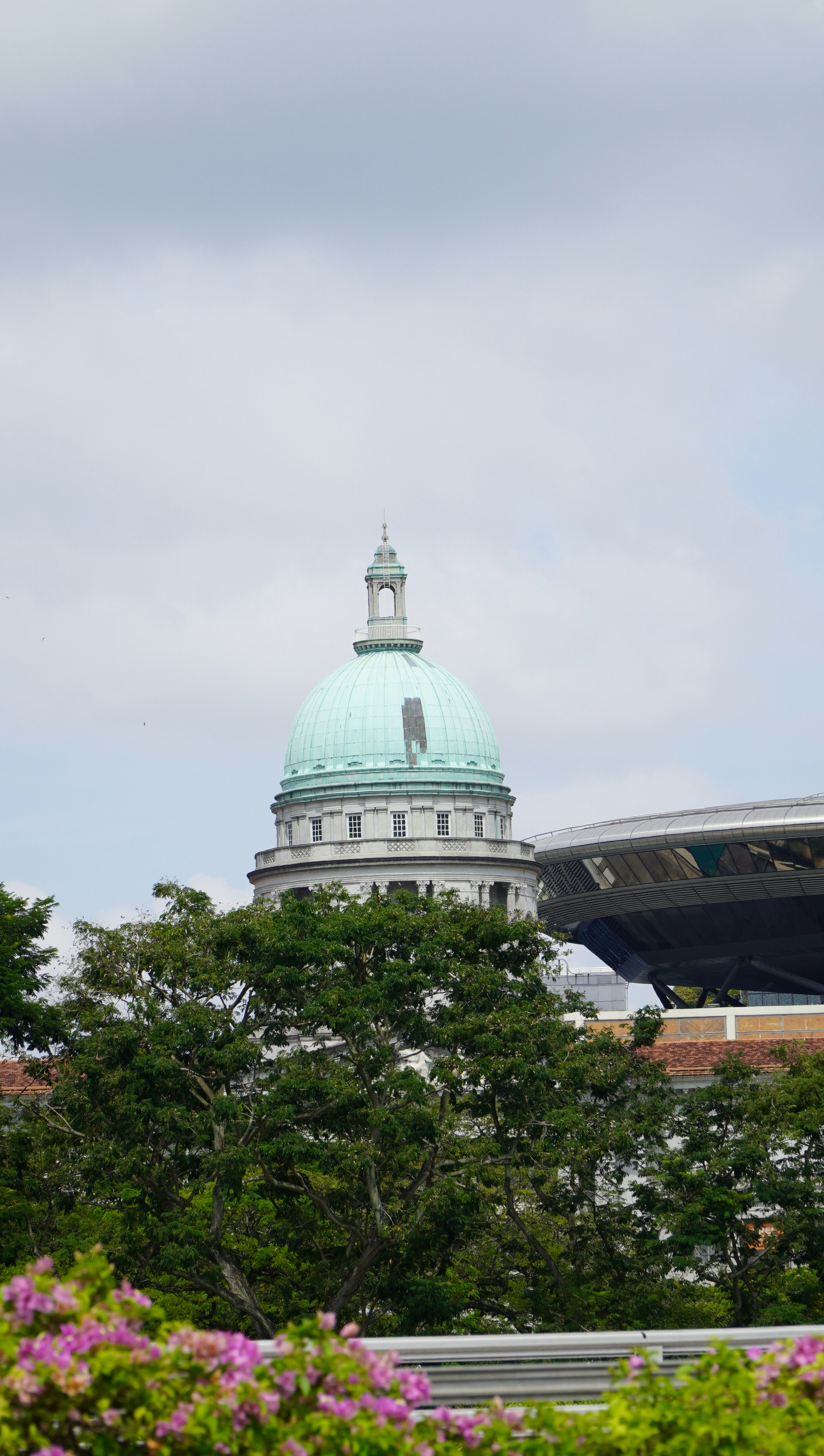 former Supreme Court building in Singapore is now part of the National Gallery Singapore