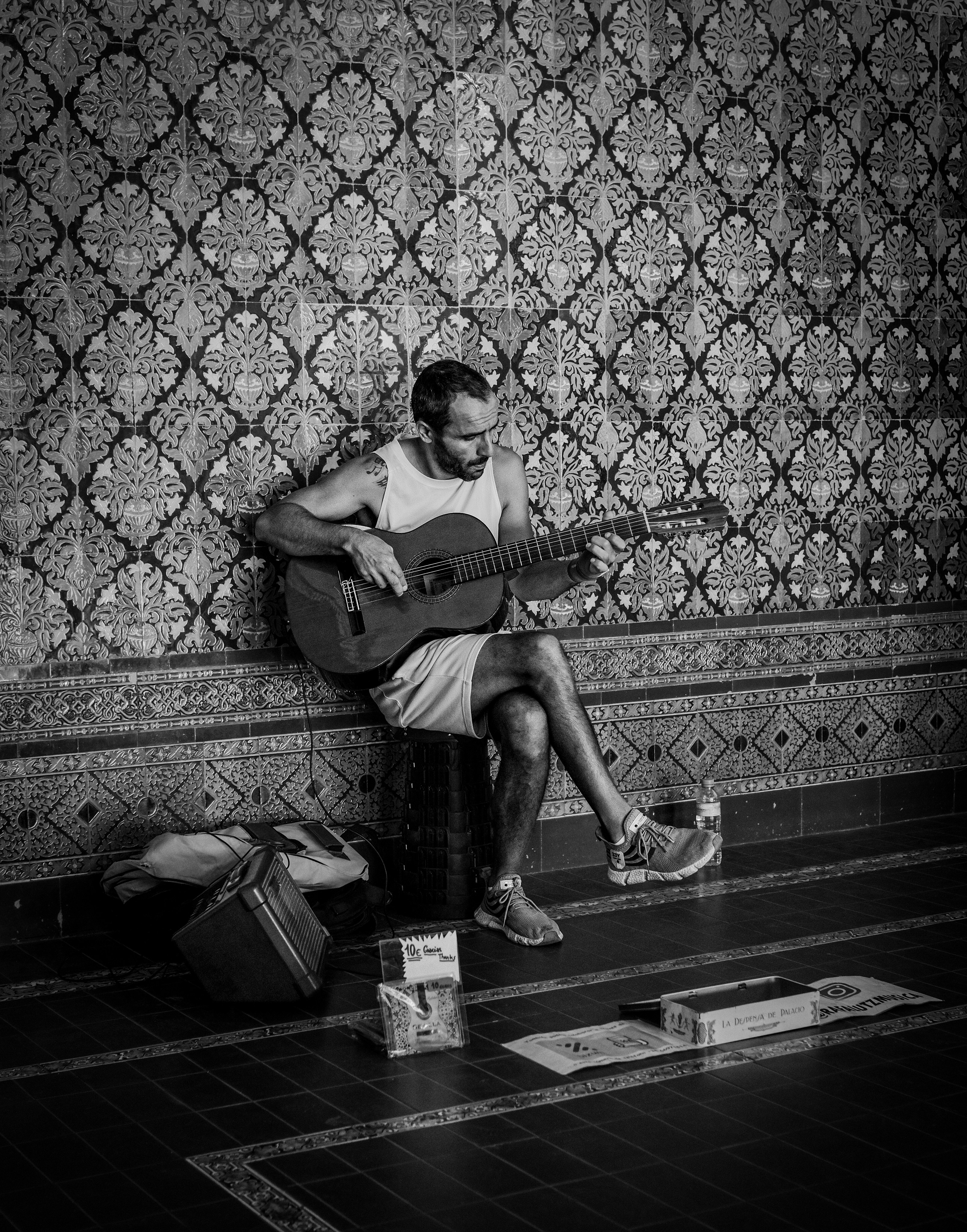 Muted Strings in a Shadowed Hall