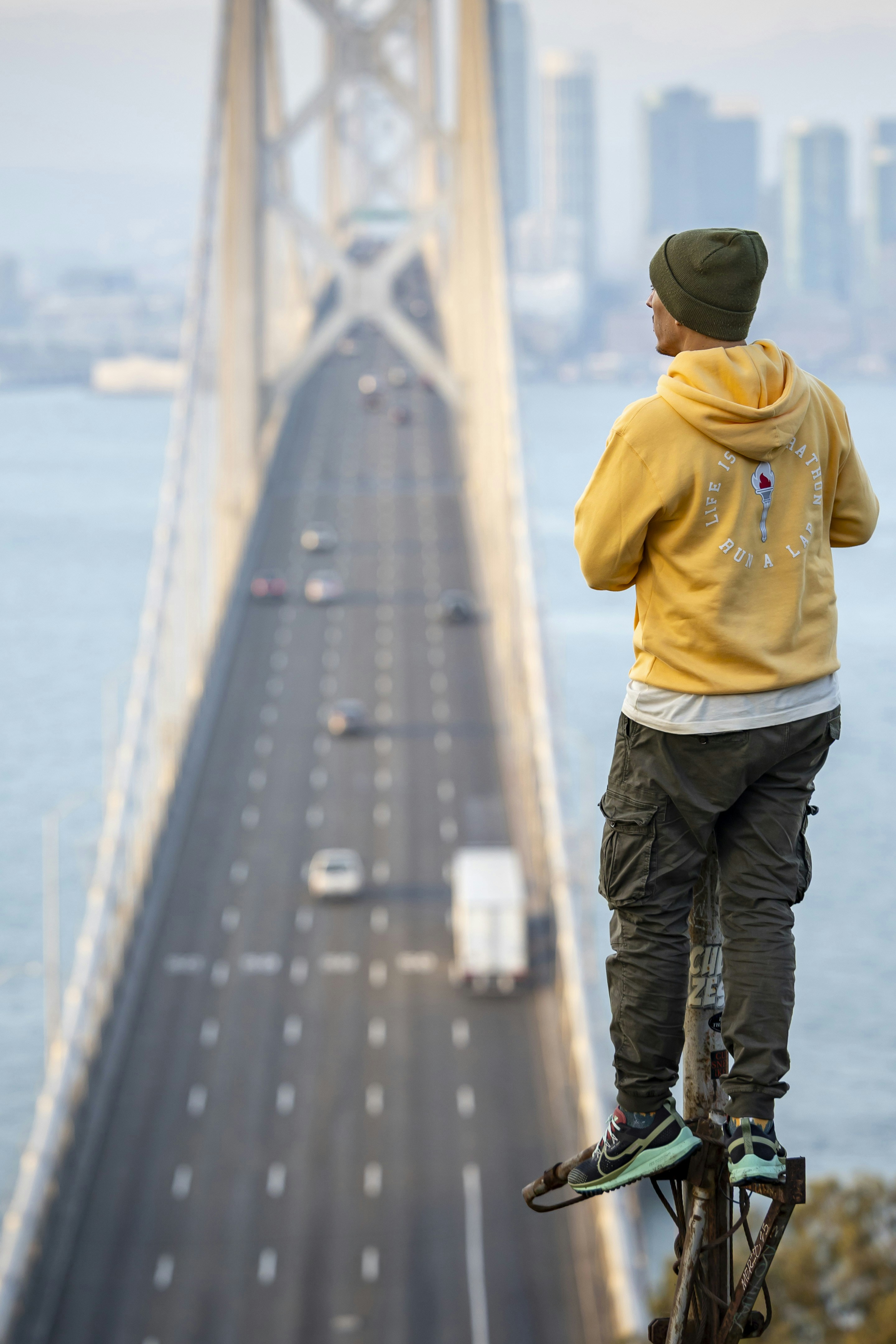 Edge of the City: Balancing on Steel and Sky