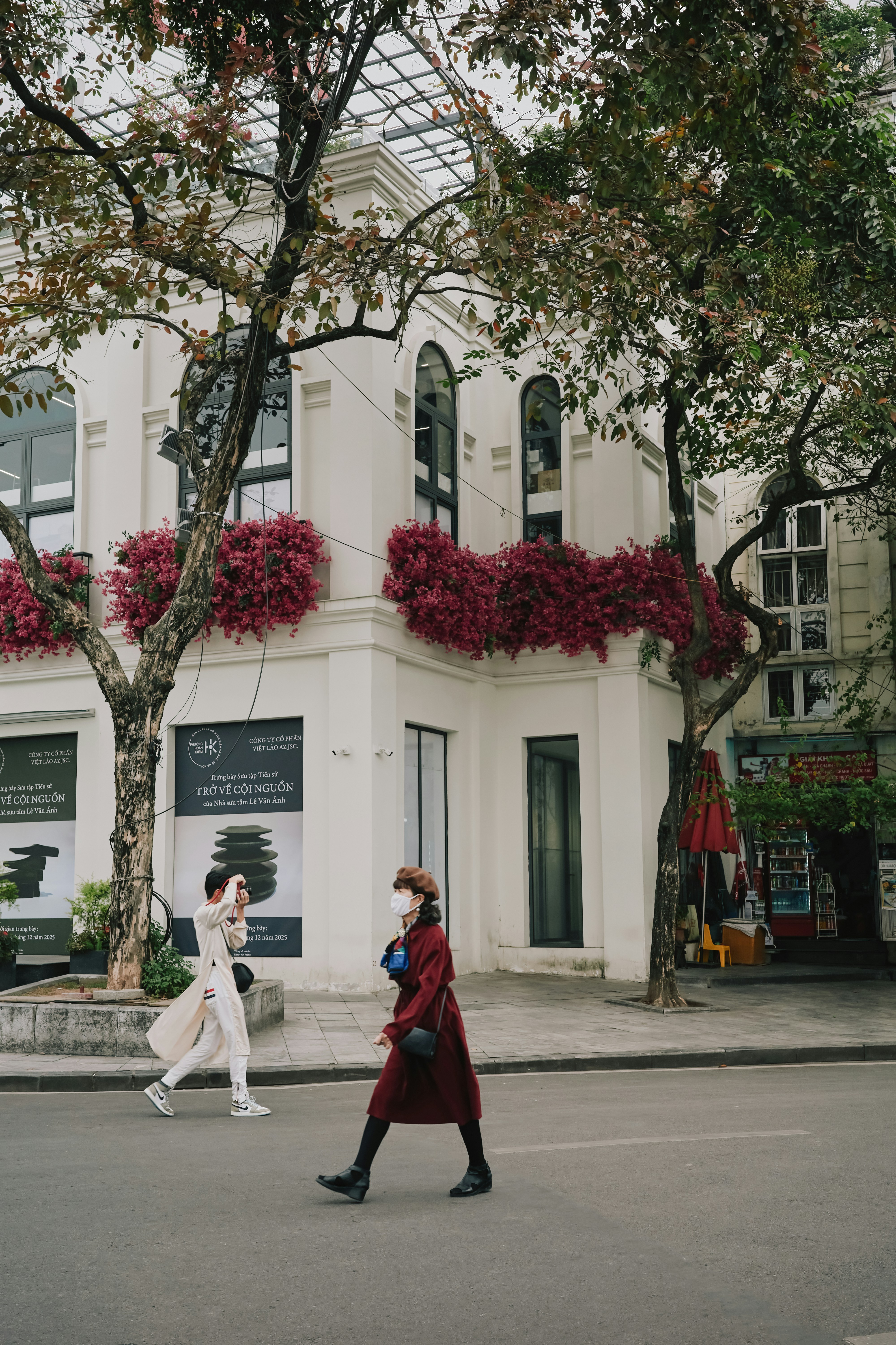 Passing Under Spring Bloom
