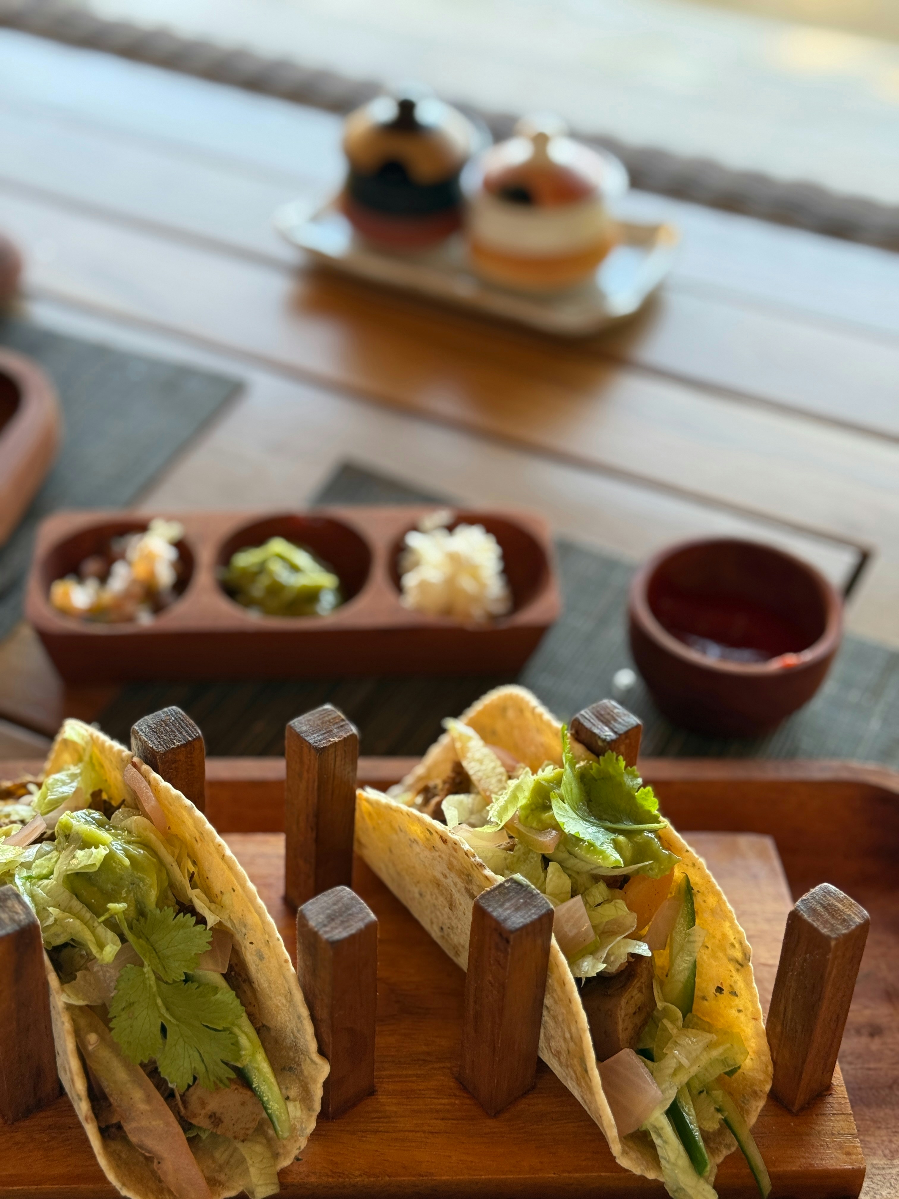 Taco Cartouche: Fresh Tacos at a Cozy Café Table