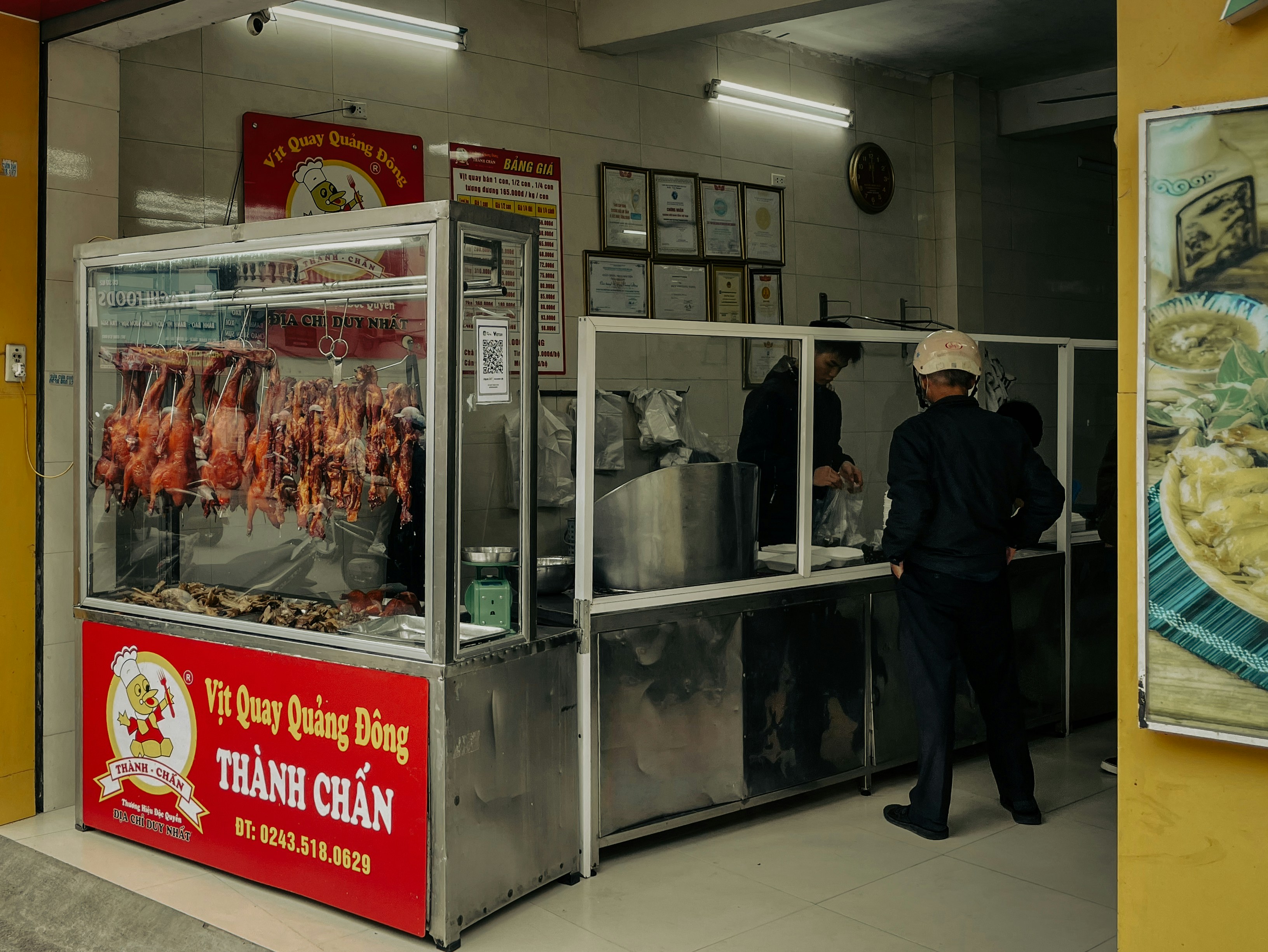 Butcher’s Window and Steam of Activity