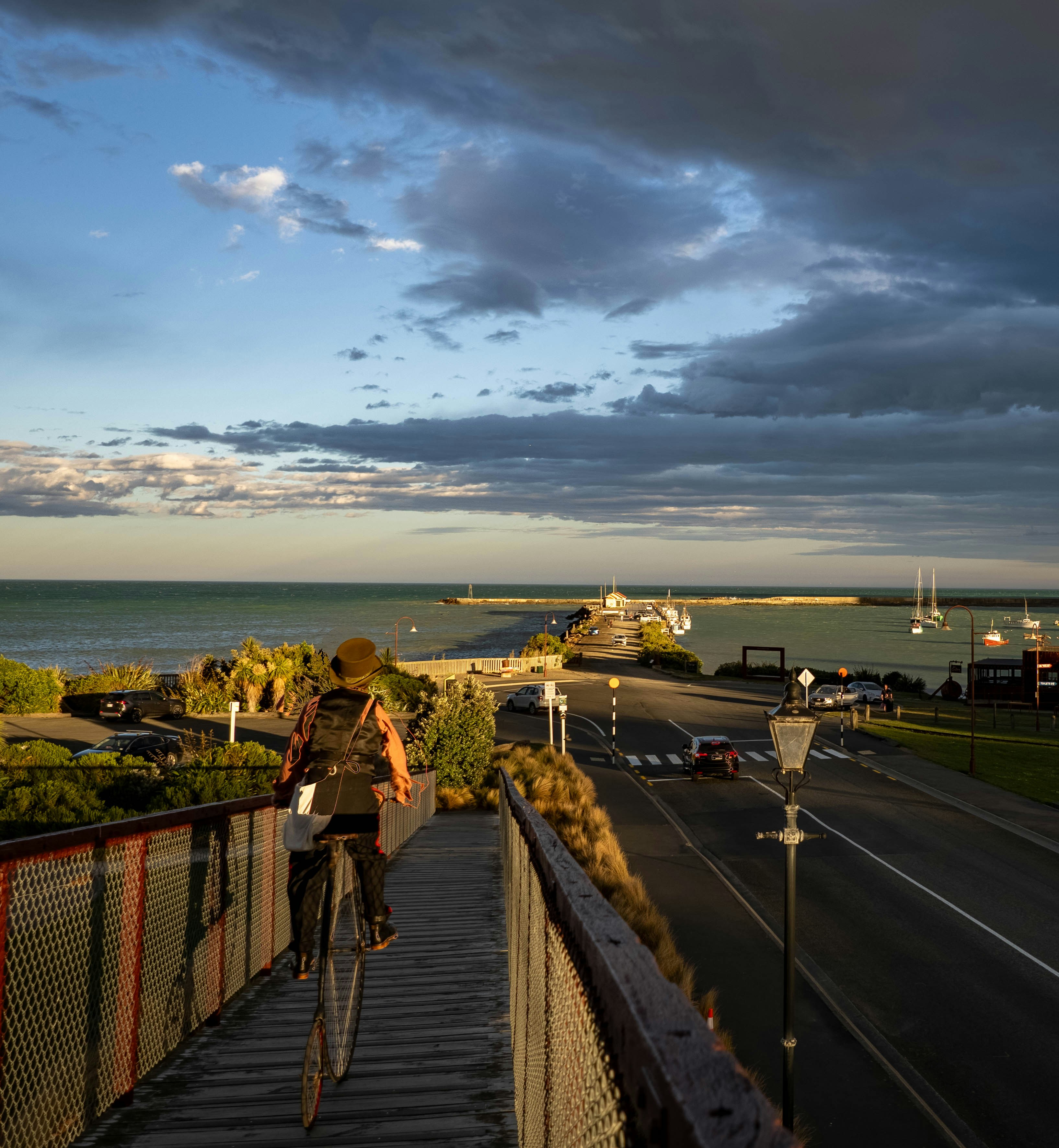 Bridge Runner: A Rider on the Coastal Path